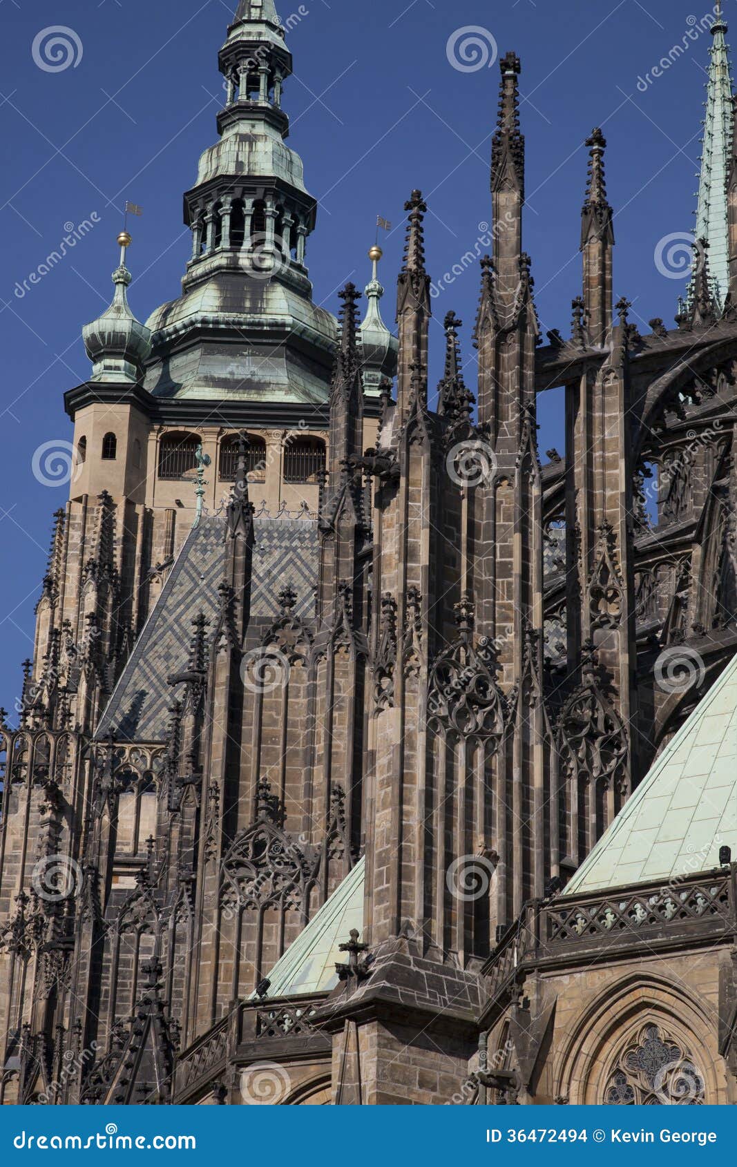 Kathedraal, Praag; Tsjechische Republiek; Stock Foto - Image of ...