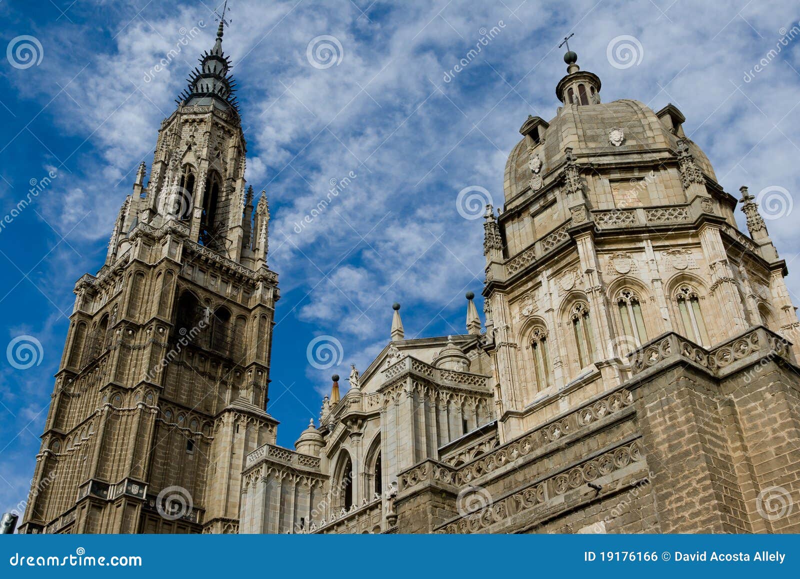 Kathedraal van Toledo stock foto. Image of plaats, christendom - 19176166