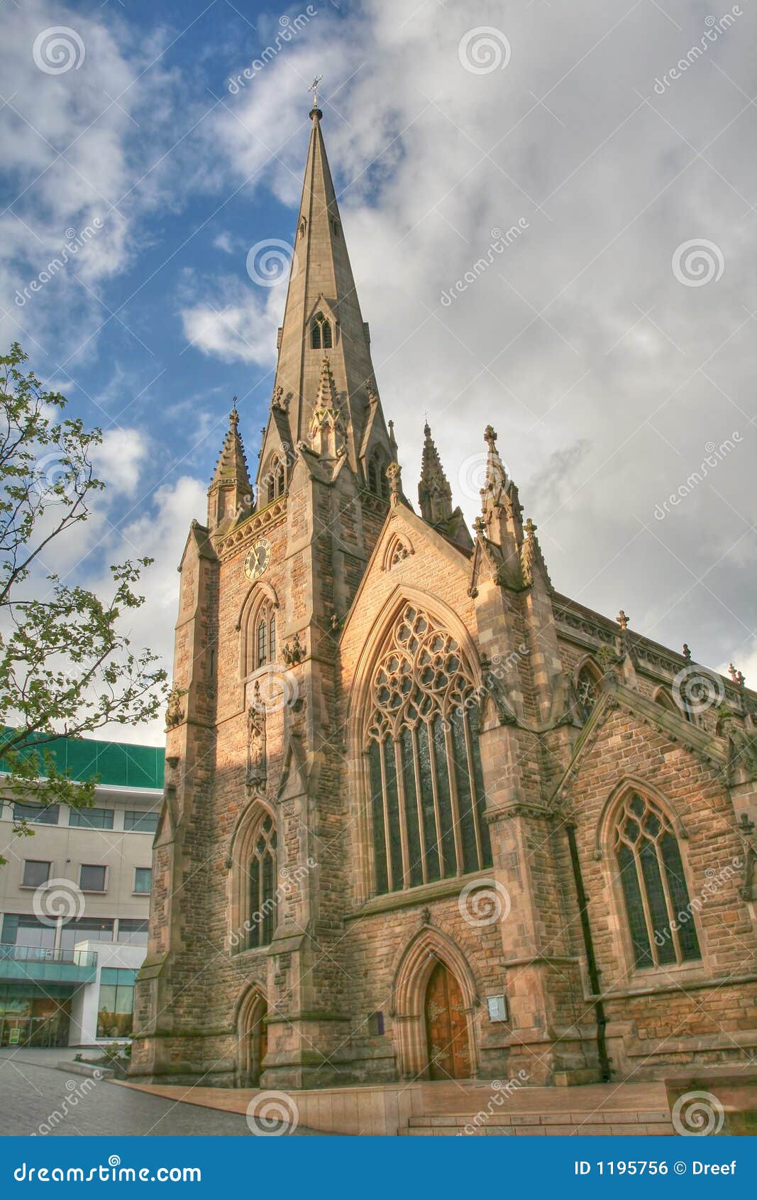 Kathedral in Birmingham stock photo. Image of bullring - 1195756