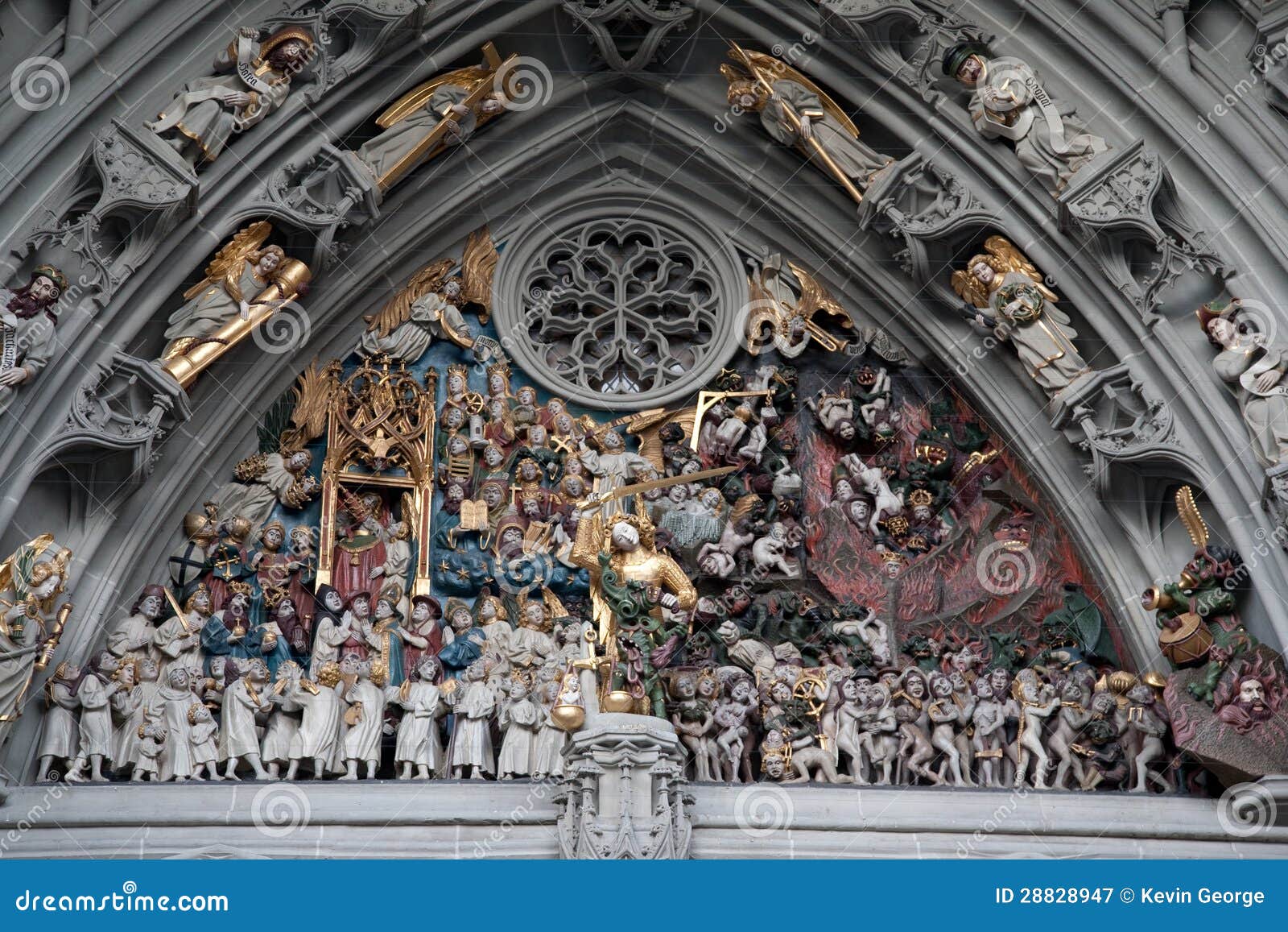 Kathedralen-Kirche; Bern; Die Schweiz Stockbild - Bild von bern, kirche ...