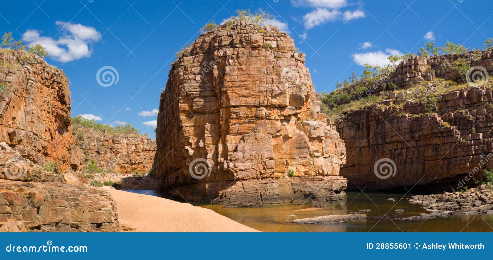 Katherine Gorge stock image. Image of nitmiluk, panoramic - 28855601