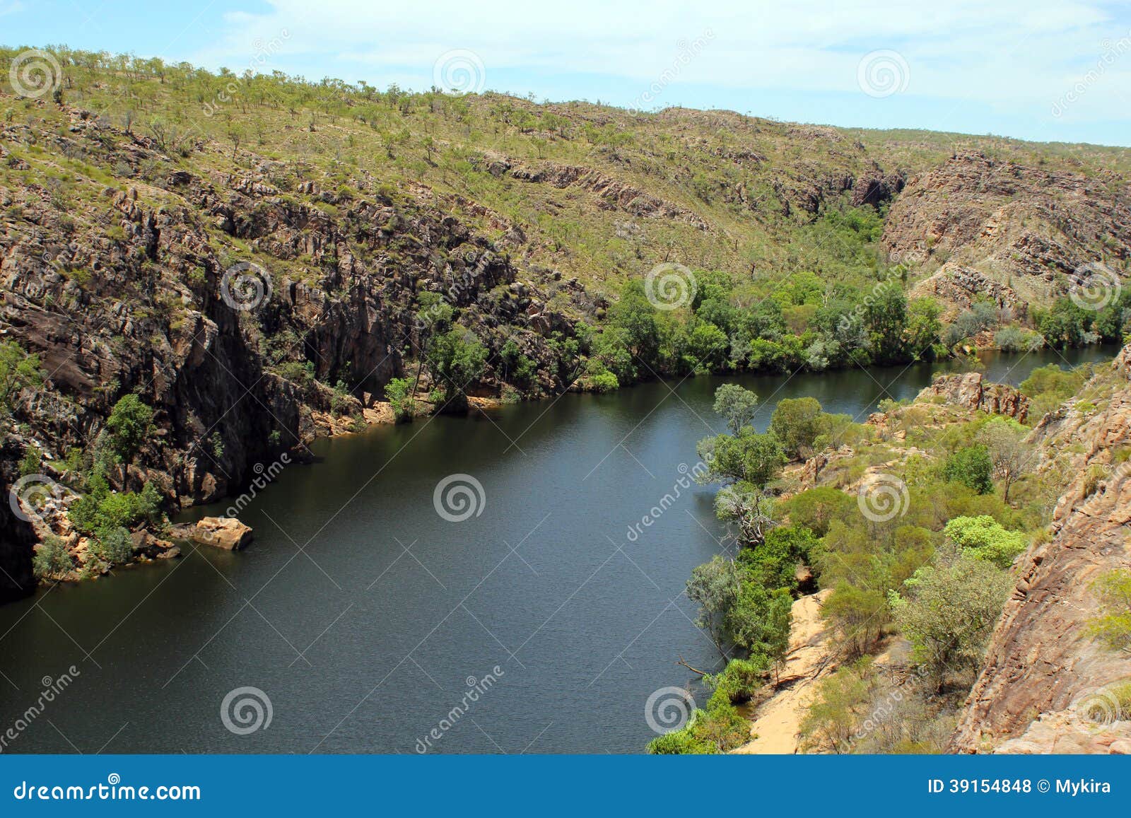 Katherine Gorge.NT. Australia Foto de archivo - Imagen de arenisca ...