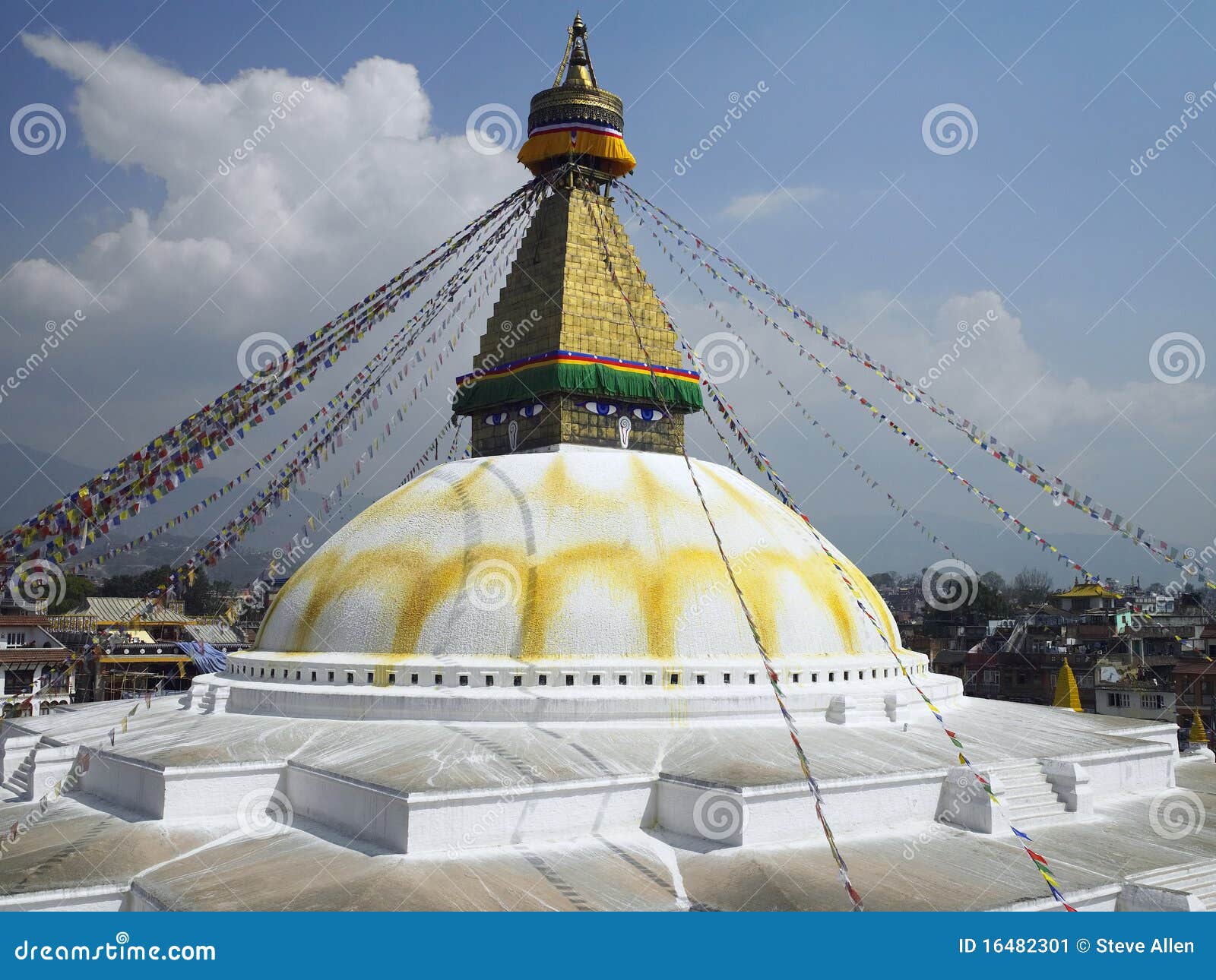 Kathmandu - Nepal - Boudhanath Stupa Stock Image - Image of boudhanath ...