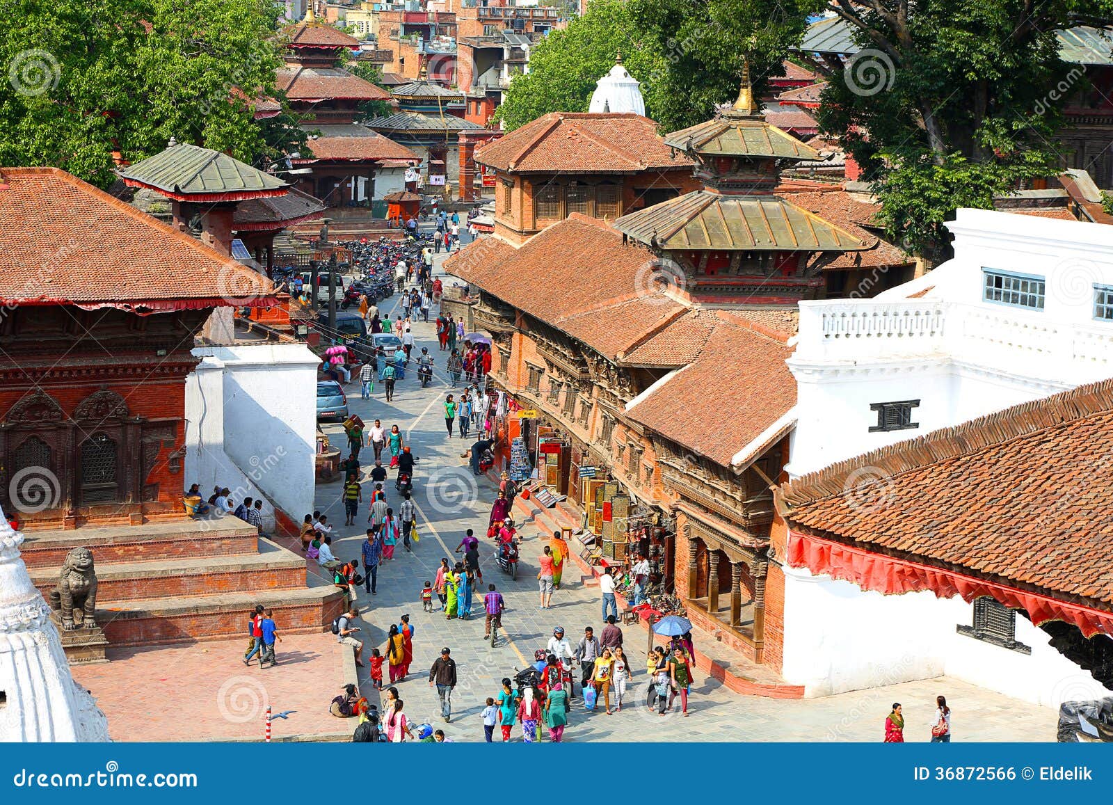 KATHMANDU, NEPAL - JUNE 2013: Everyday Scene at Durbar Square Editorial ...
