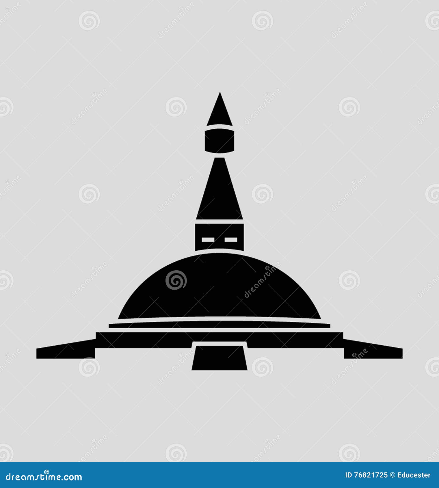 Kathmandu Vector Illustration Editorial Image - Illustration of ...