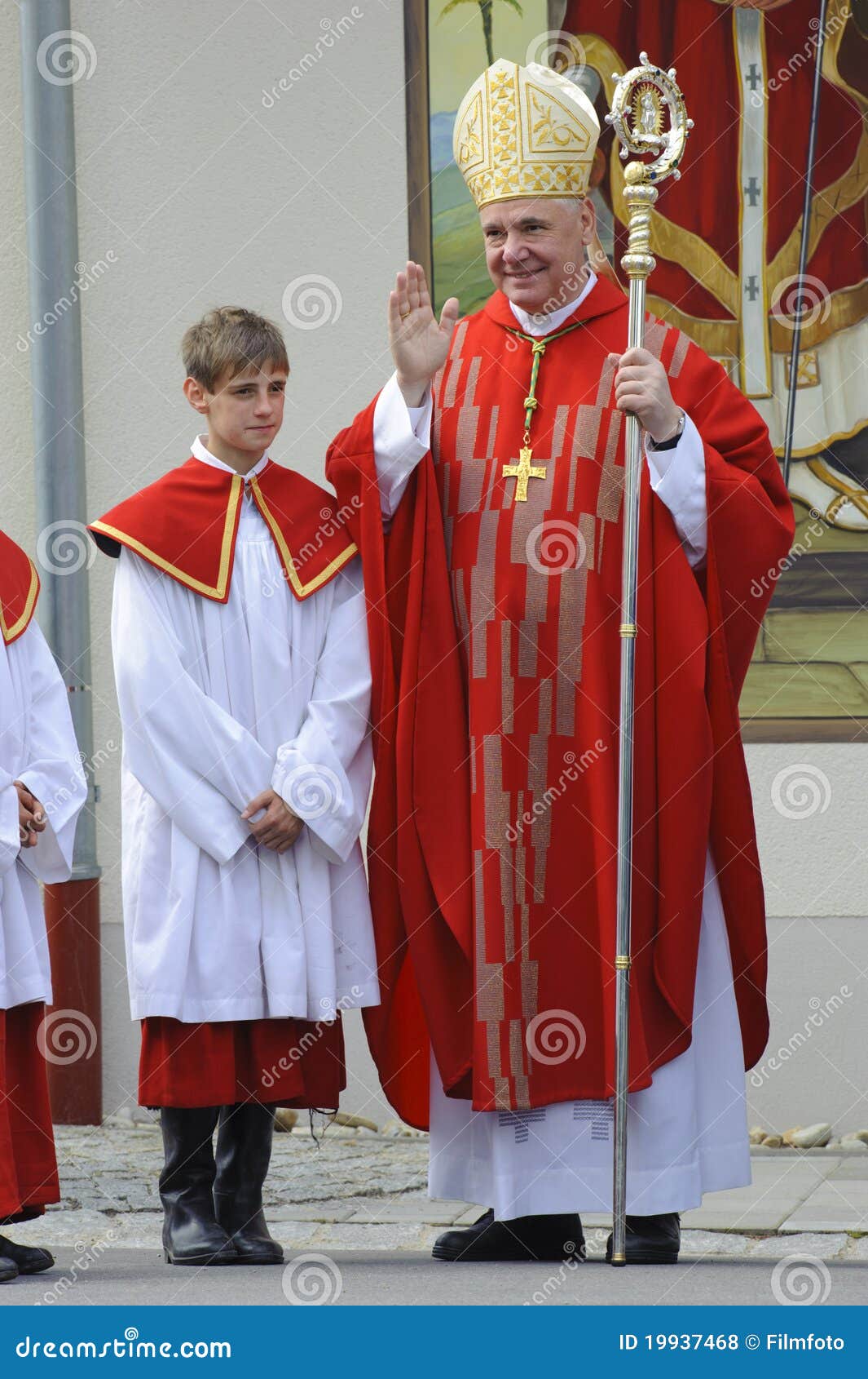 Katholischer Bischof redaktionelles stockfoto. Bild von geschichte ...
