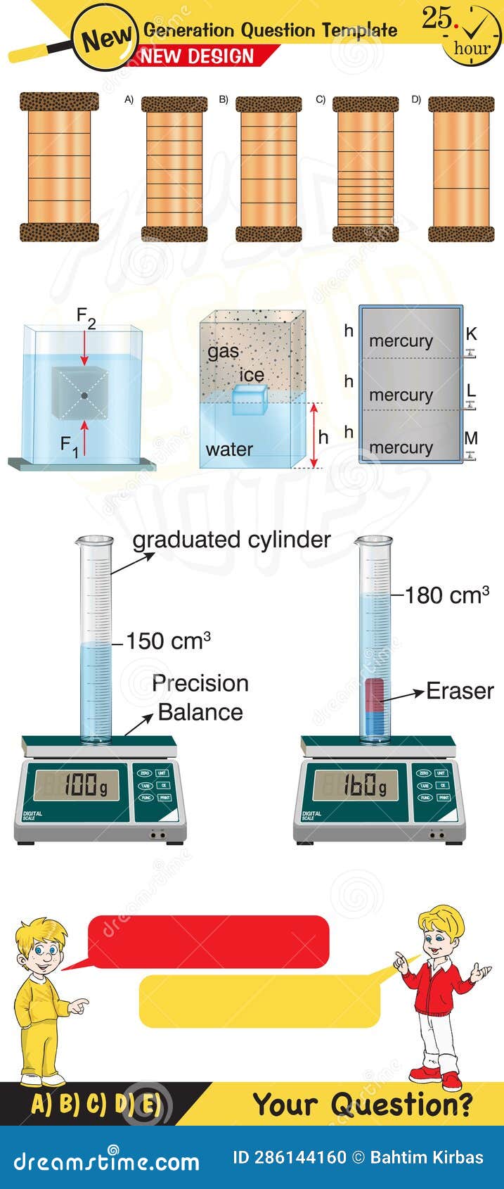 Pascal S Law - Next Generation Question Template, Exam Question Stock ...