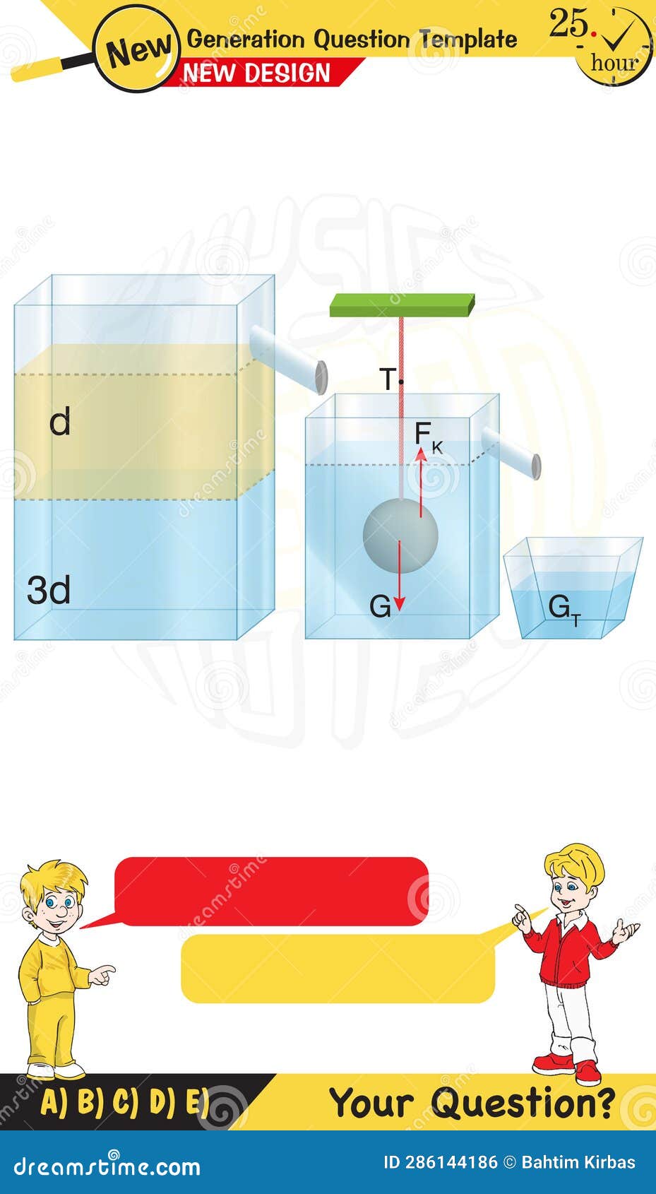 Pascal S Law - Next Generation Question Template, Exam Question Stock ...