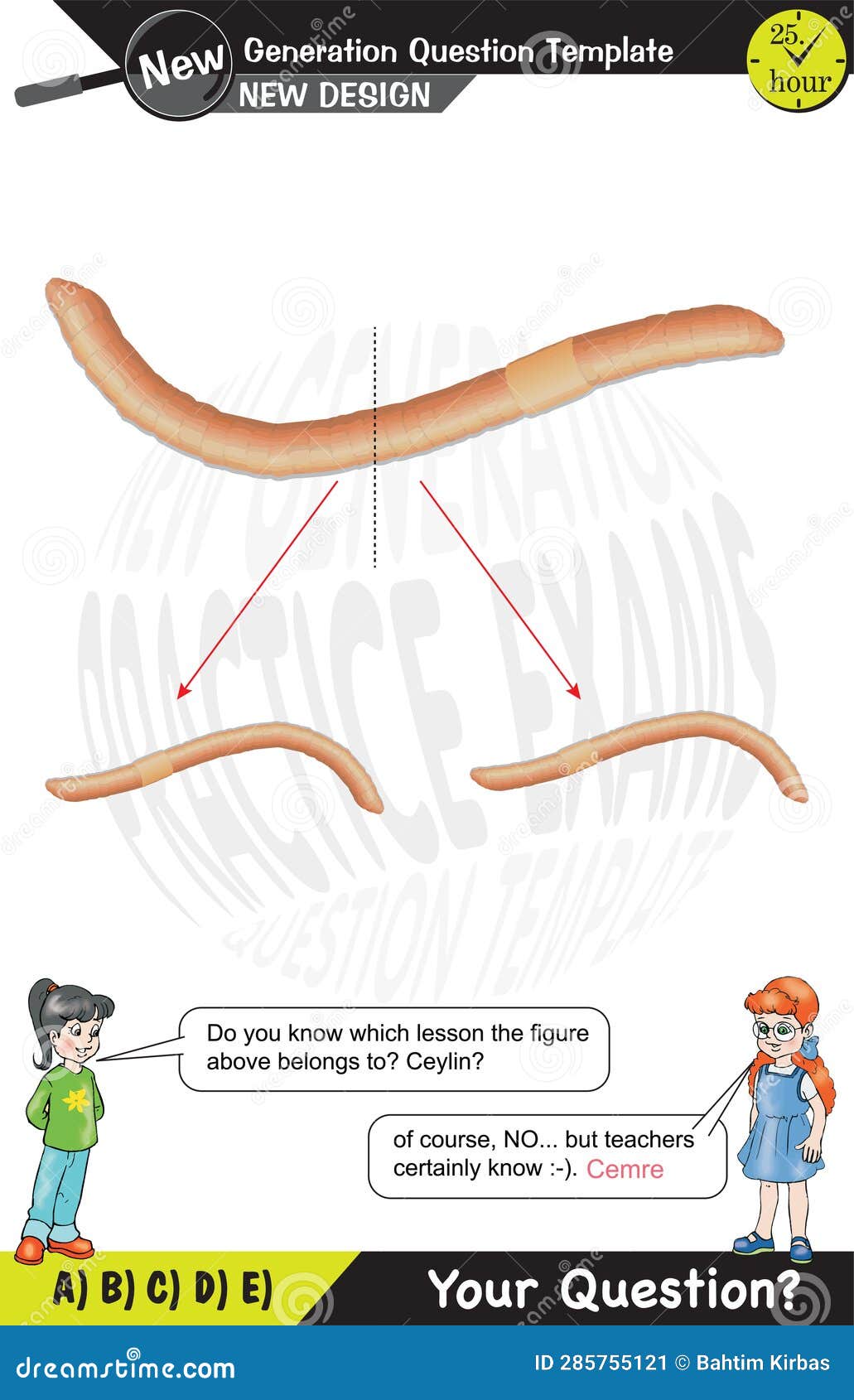 Biology - Reproduce by Regeneration, Next Generation Question Template ...