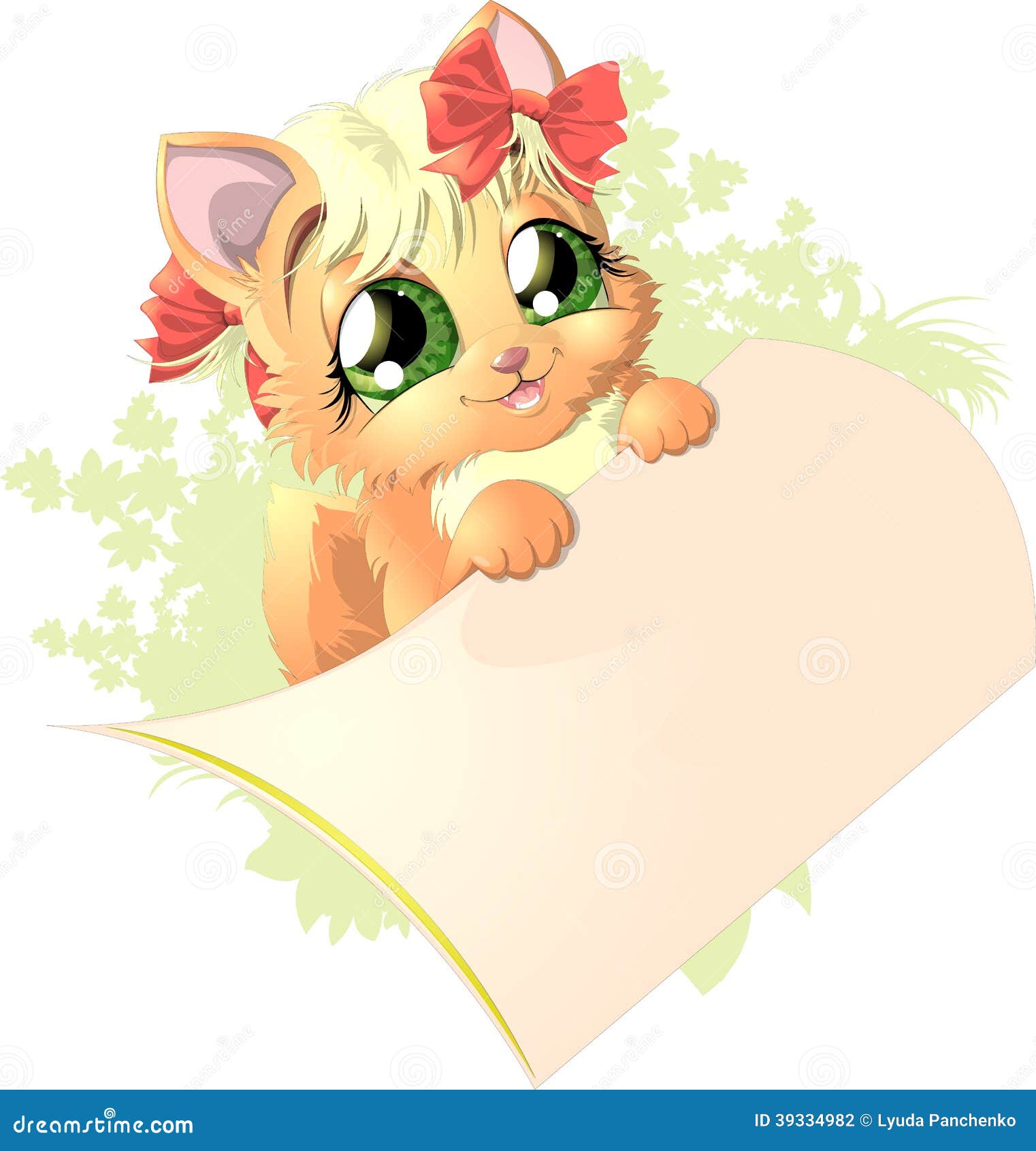 Katje vector illustratie. Illustration of viering, gelukkig - 39334982