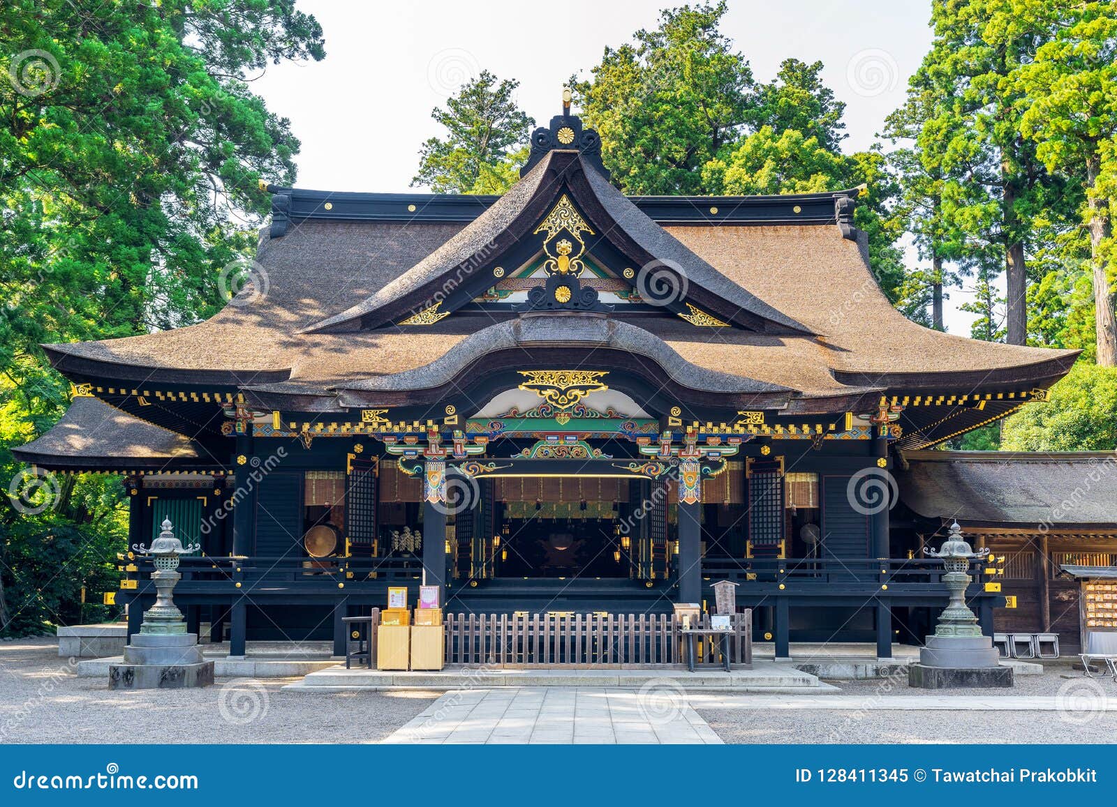 Katori Shrine in Chiba, Japan Stock Image - Image of buddhism ...