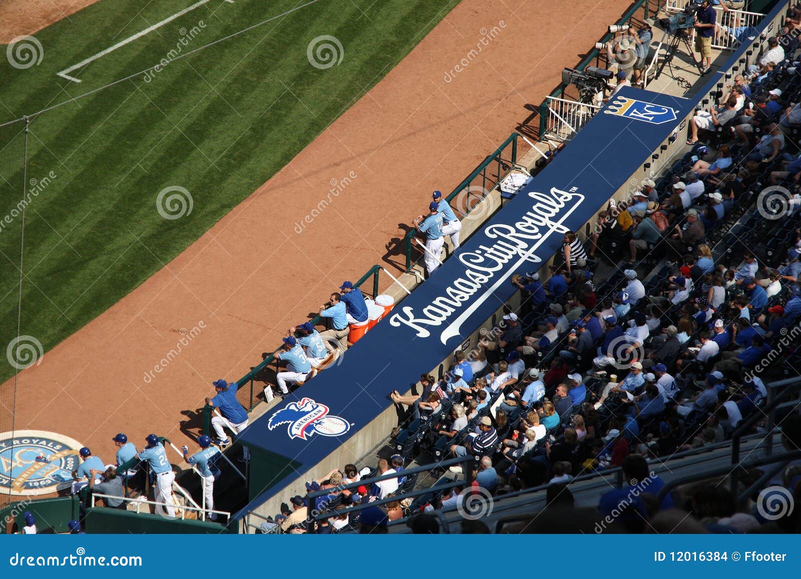Kauffman Stadium - Kansas City Royals Editorial Stock Image - Image of ...