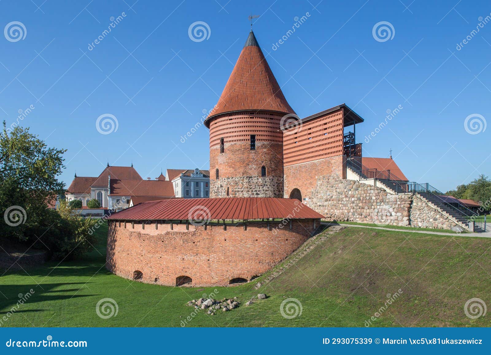 Kaunas, Lithuania AUGUST 16, 2023. Medieval Castle Editorial Stock ...