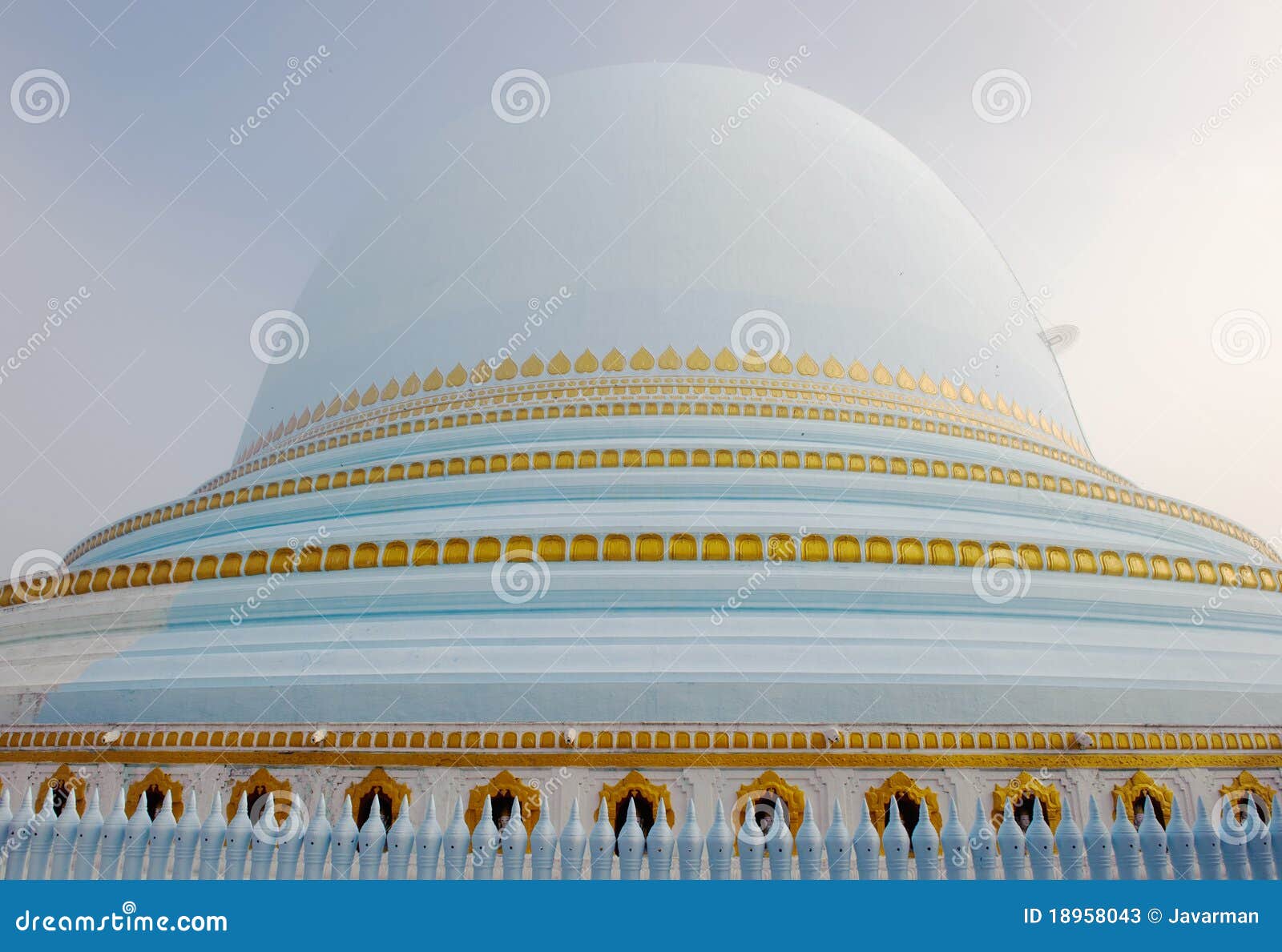 Kaunghmudaw Paya, Sagging, Myanmar Stock Image - Image of kaunghmudaw ...