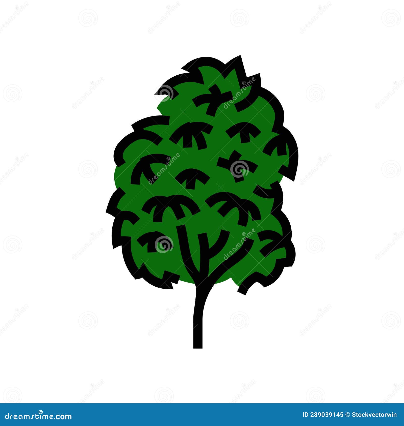 Kauri Tree On A White Background. Generative AI Royalty-Free Stock ...