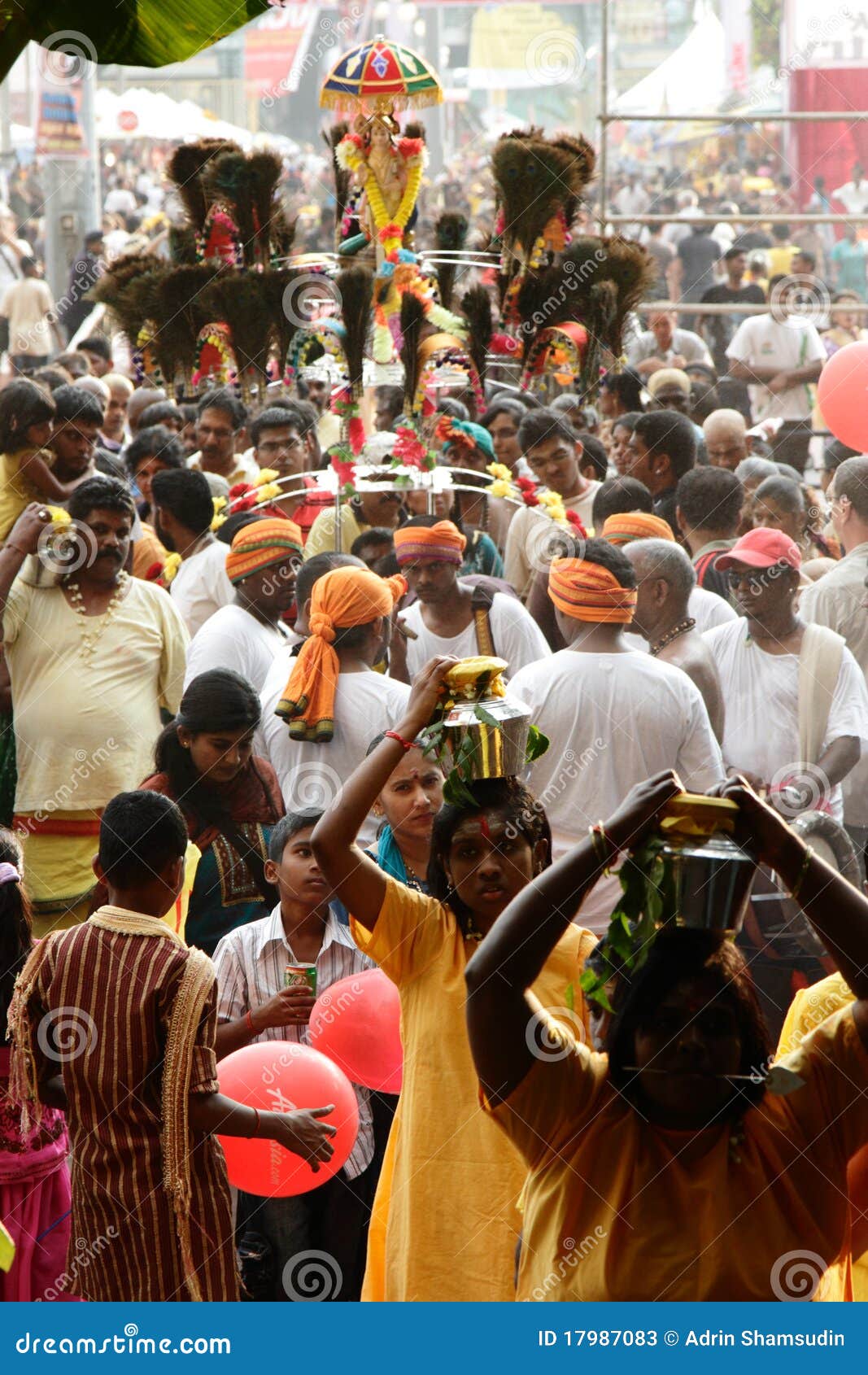 Kavadi procession editorial stock photo. Image of spiritual - 17987083