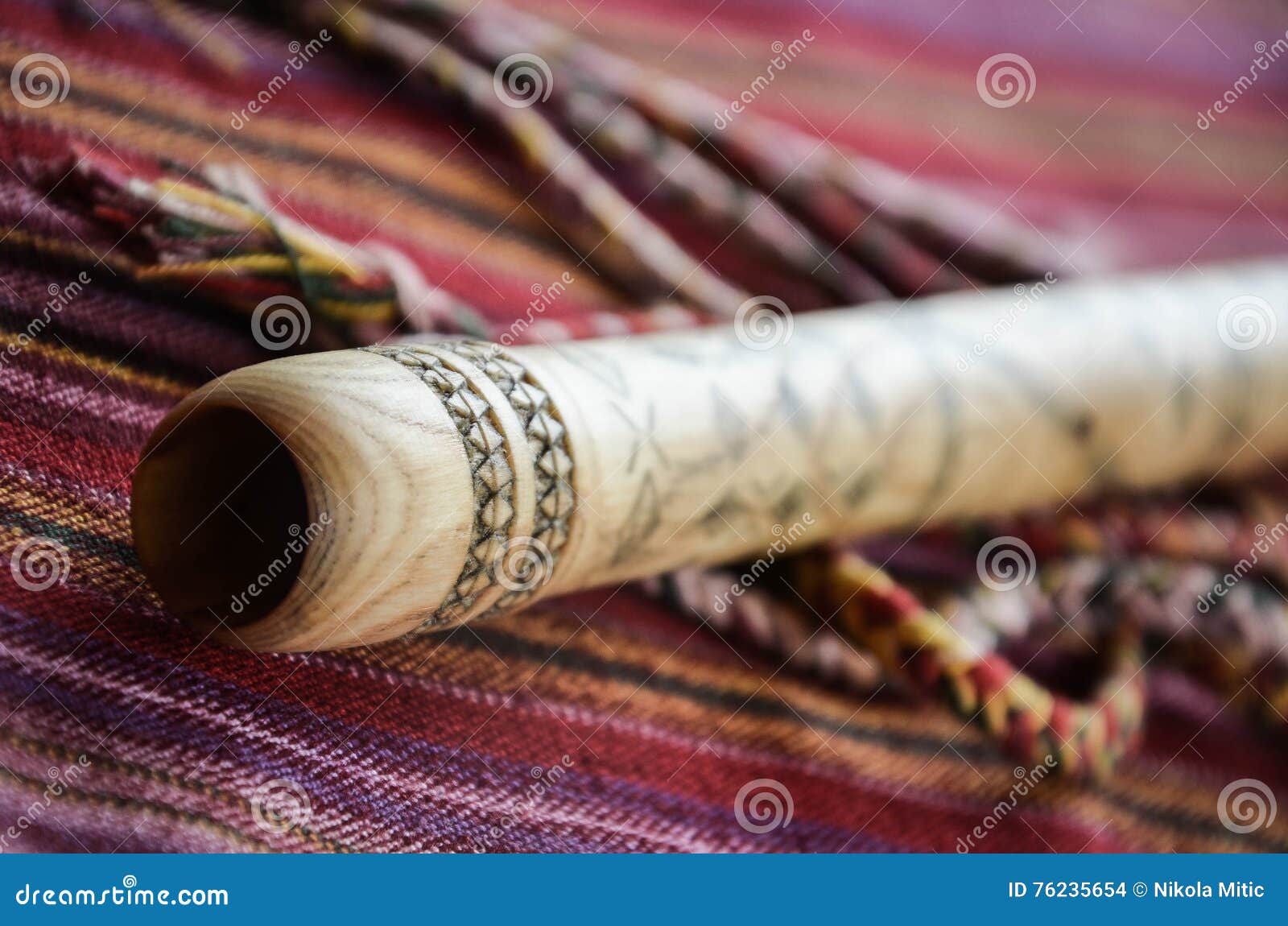 Kaval - Traditionele Instrumenten Stock Foto - Image of bulgarije, hout ...