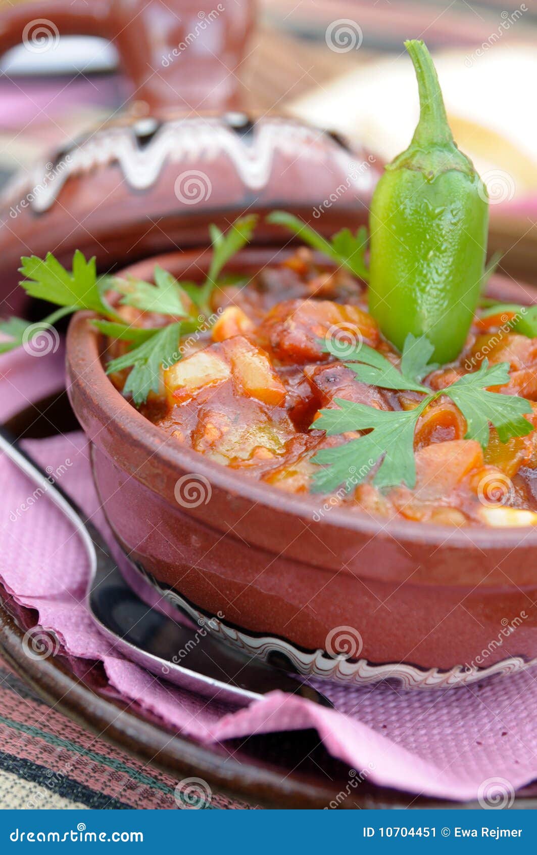 Kavarma imagem de stock. Imagem de receita, mergulho - 10704451