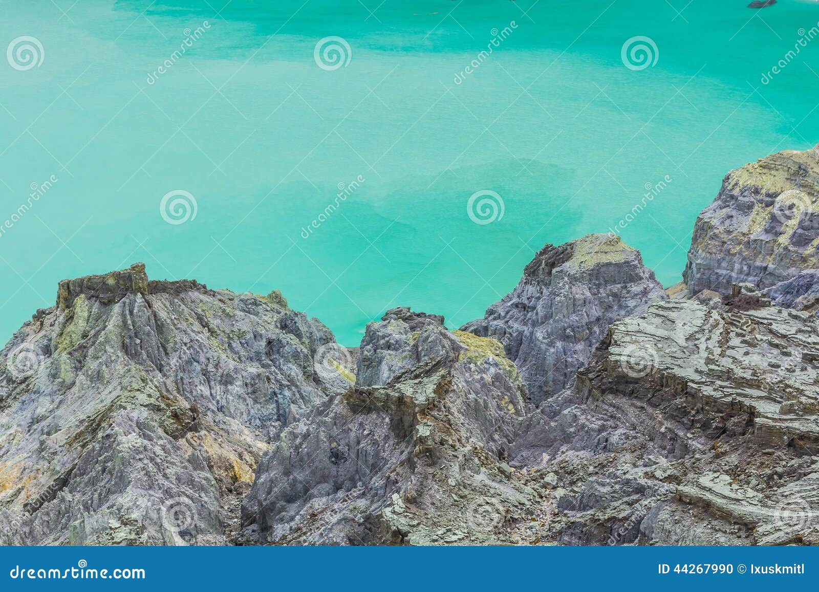 Kawah Ijen Volcano in East Java , Indonesia Stock Photo - Image of hell ...