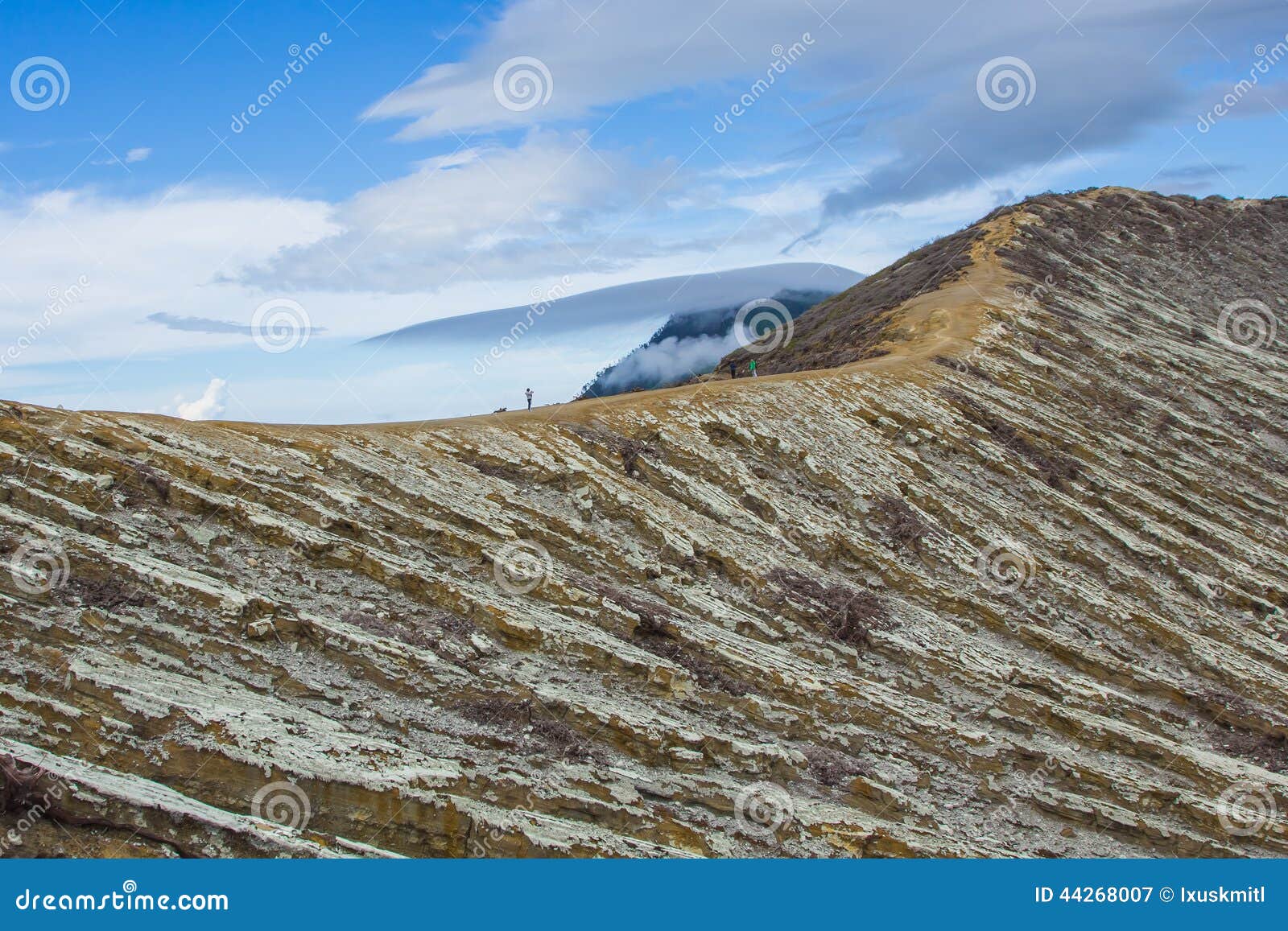 Kawah Ijen Volcano in East Java , Indonesia Stock Image - Image of ...