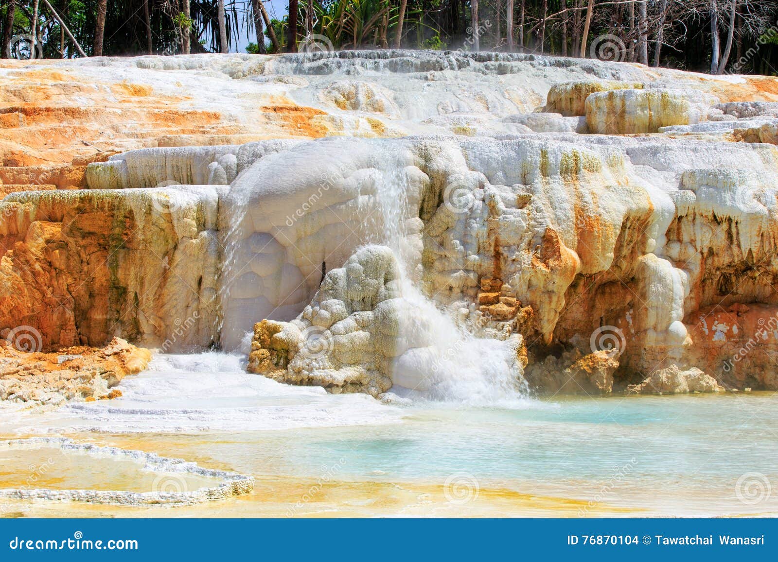 Kawah Putih Tinggi Raja White Crater Foto de archivo - Imagen de ...