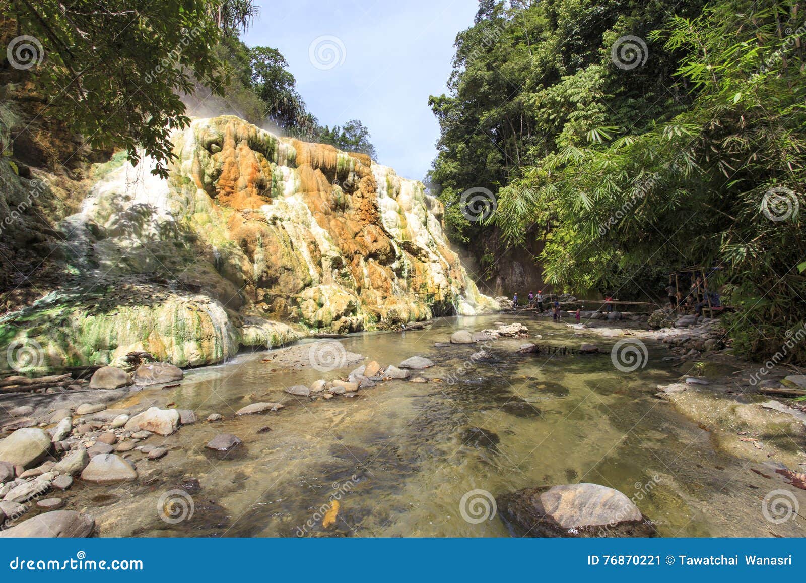 Kawah Putih Tinggi Raja White Crater Imagen de archivo - Imagen de ...