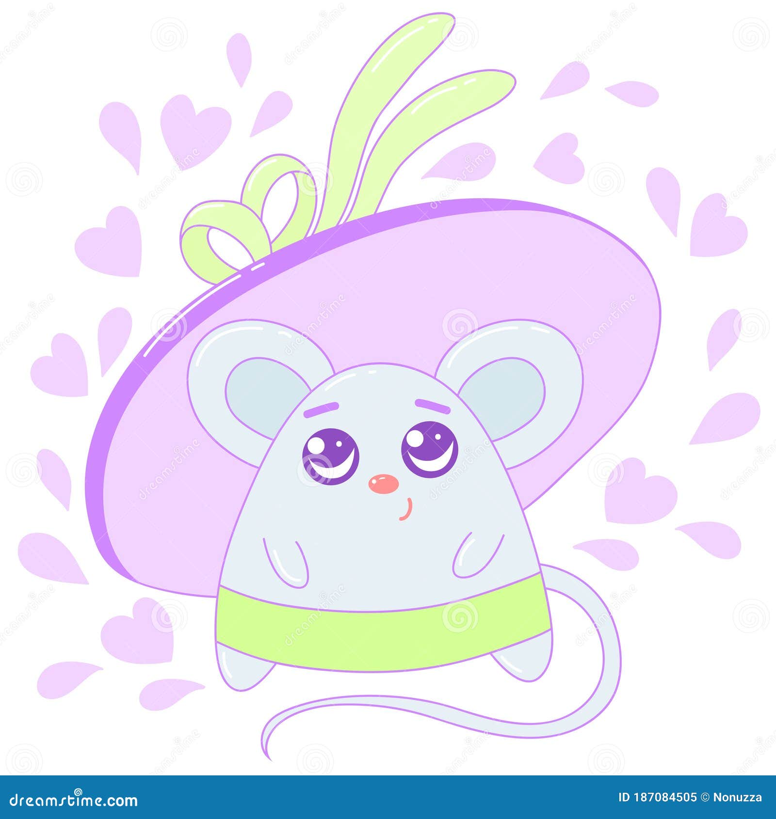 Kawaii Mouse Image Design, Vector Illustration Stock Vector ...