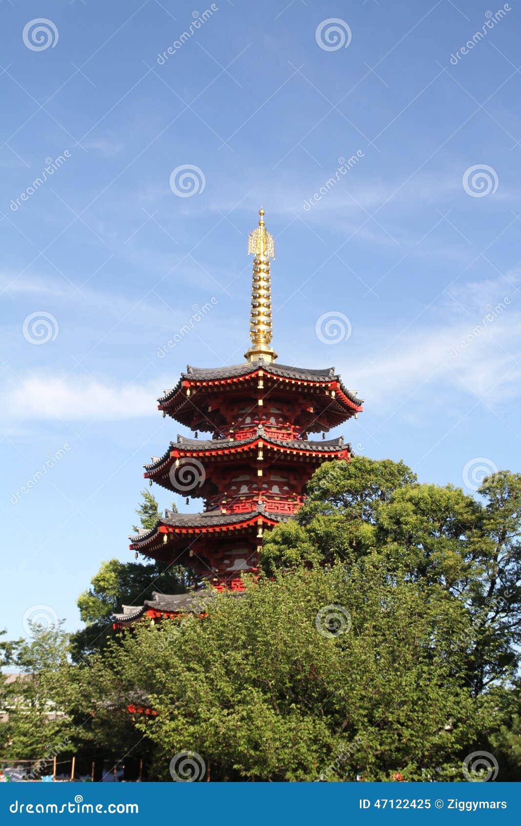 Kawasaki Daishi temple stock image. Image of story, blue - 47122425