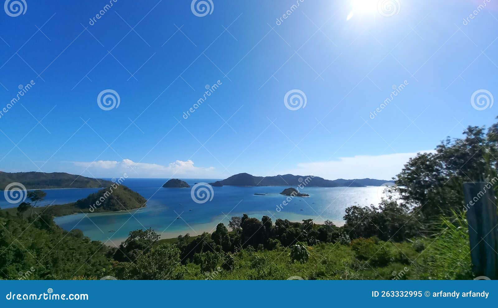 Kawasan Mandeh, stock image. Image of cape, cove, ocean - 263332995