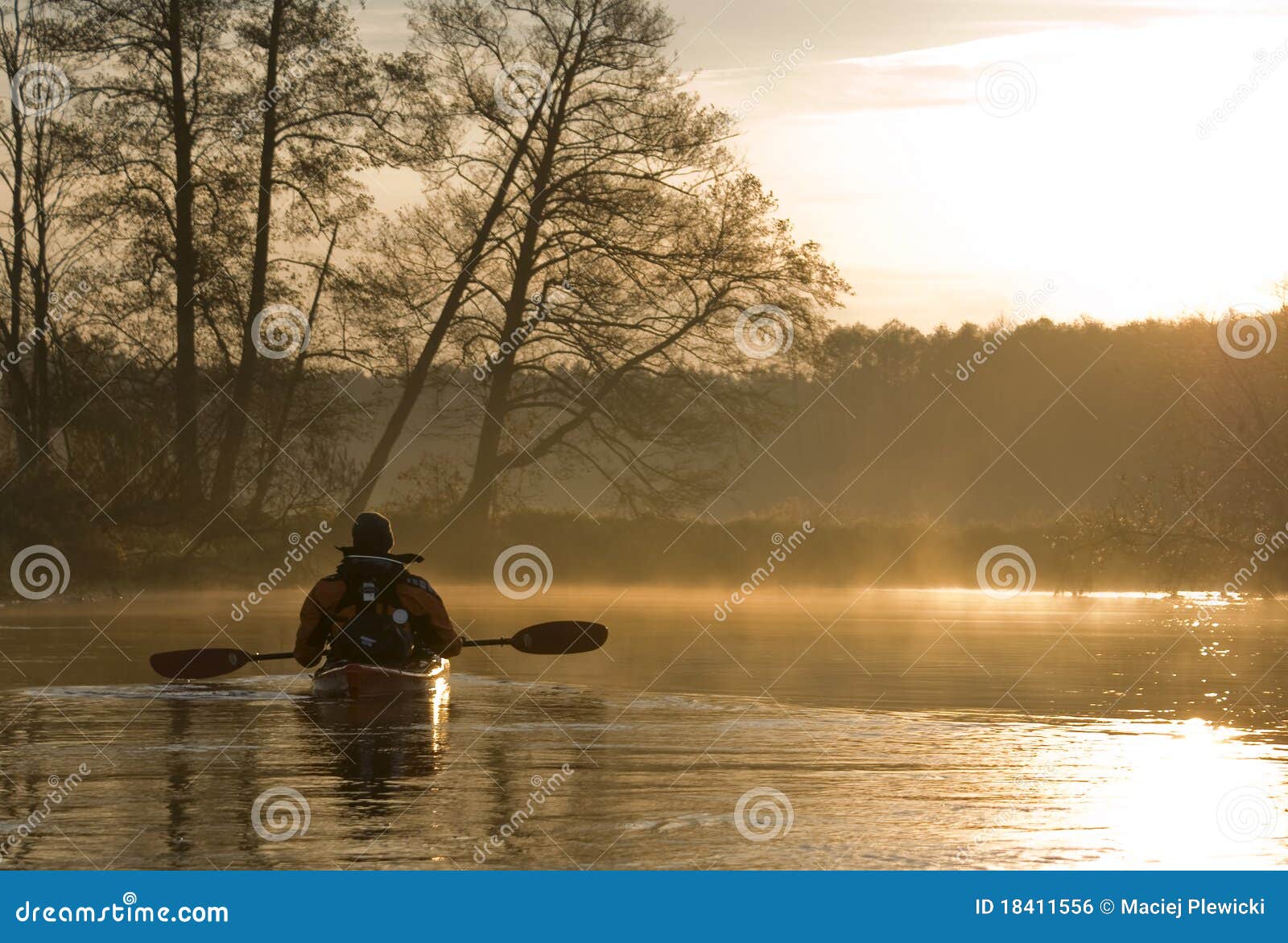 Kayak stock photo. Image of wilderness, river, scene - 18411556
