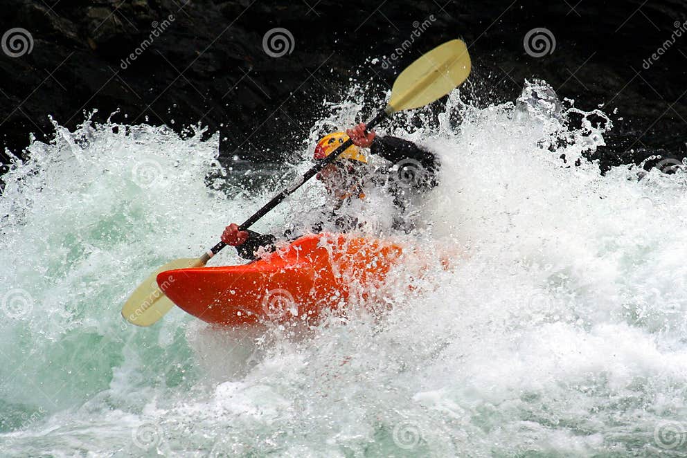Kayak stock photo. Image of extreme, danger, excitement - 247374