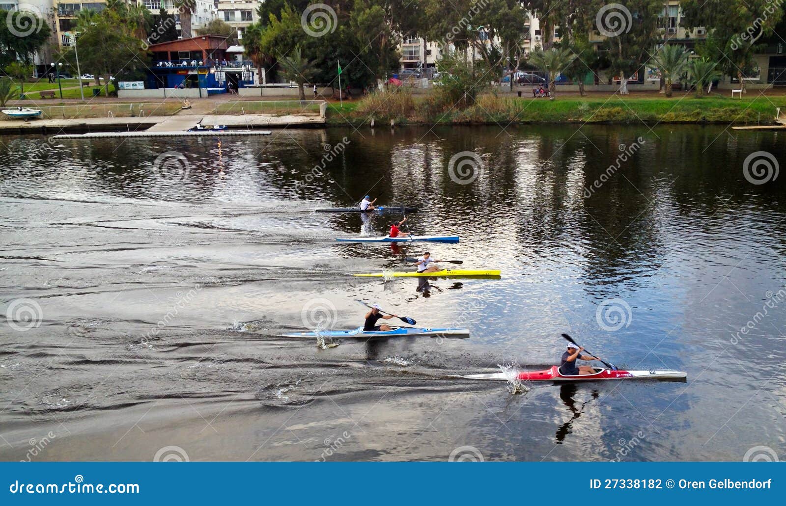 Kayak contest editorial photography. Image of canoe, colorful - 27338182