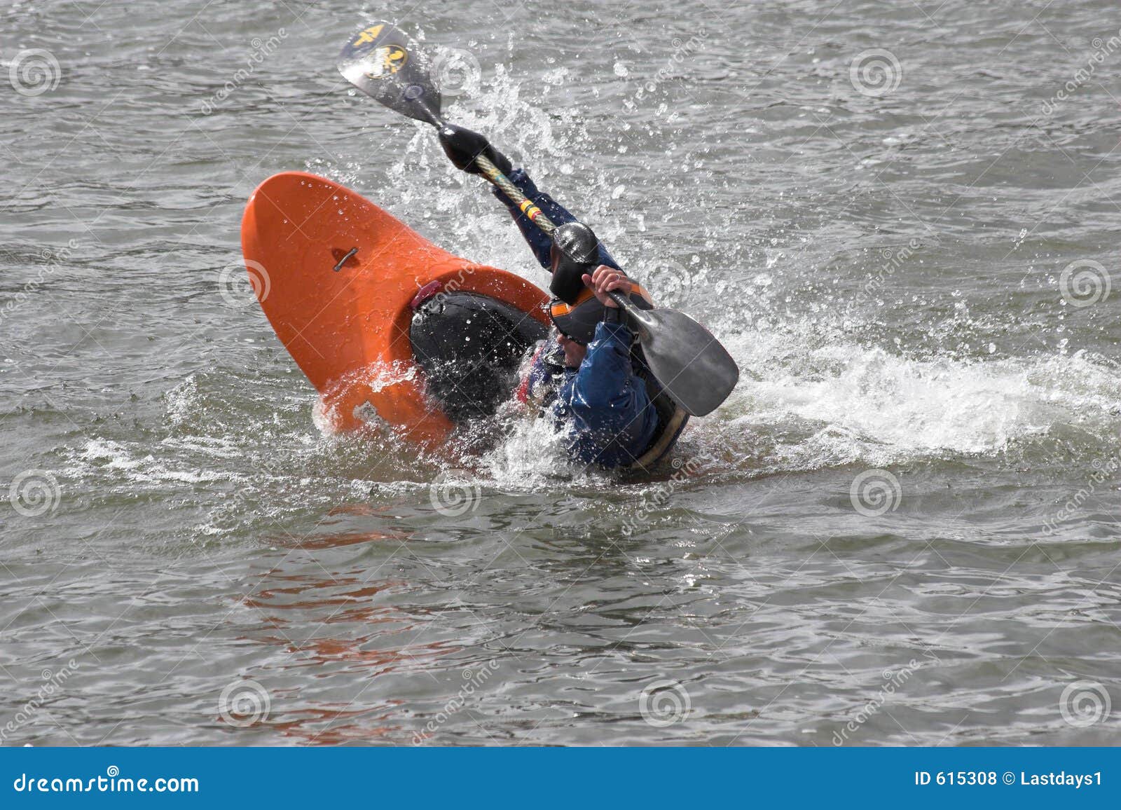 Kayak practice 4 stock photo. Image of peaceful, alloy - 615308