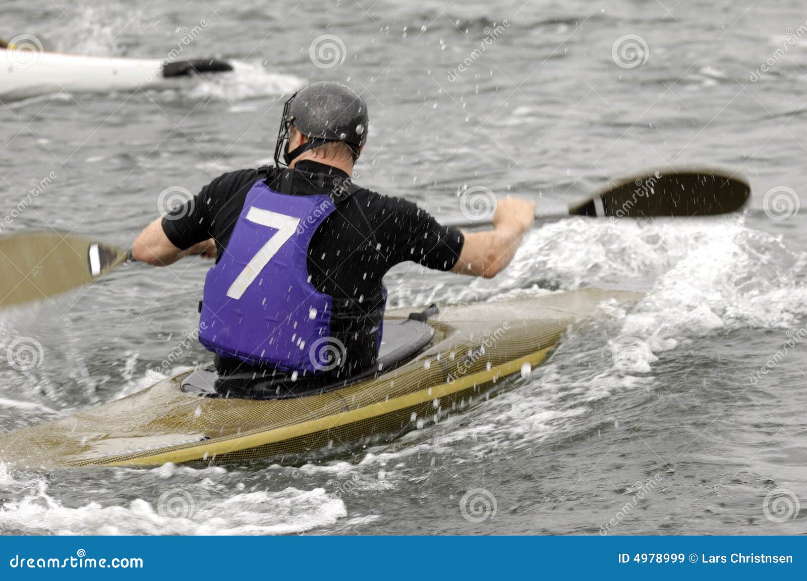 Kayak sport stock image. Image of outdoors, human, kayaking - 4978999