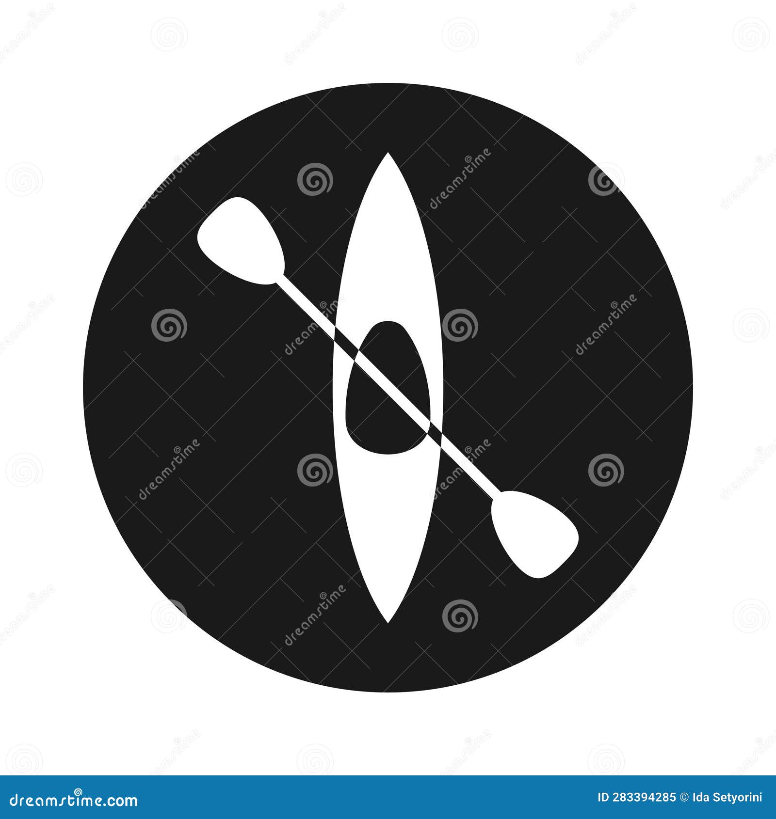 Kayak Sport Icon Vector Illustration Symbol Design Stock Illustration ...