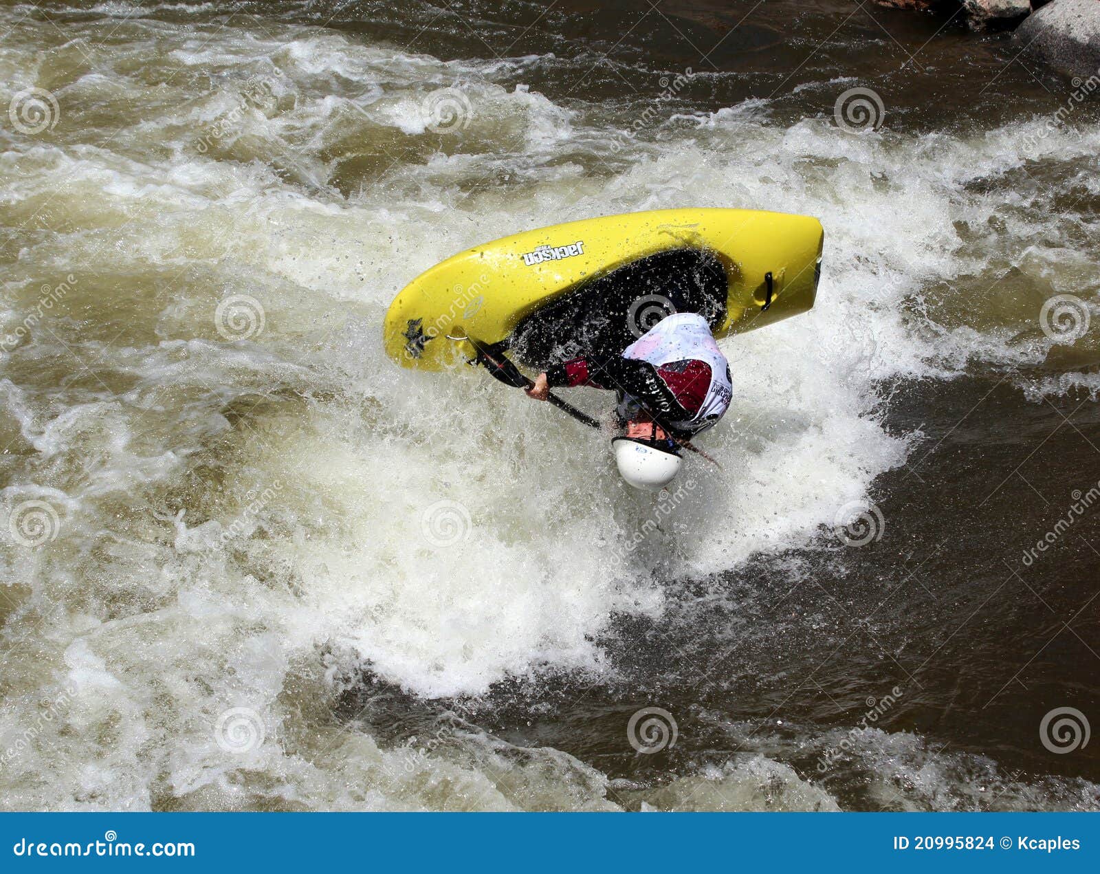 Kayak Trick editorial stock image. Image of flip, sports - 20995824