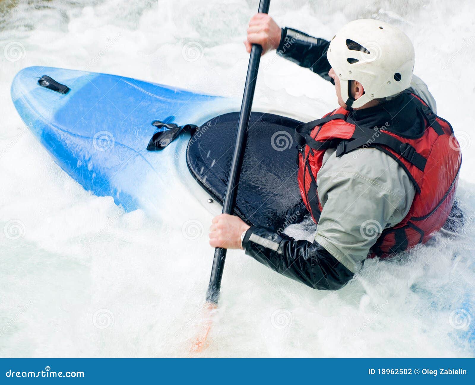 Kayaker stock photo. Image of excitement, danger, energy - 18962502