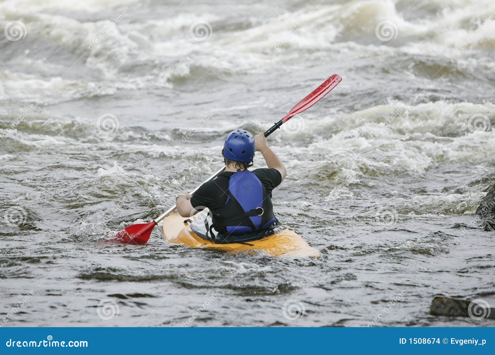 Kayaker 2 stock photo. Image of endurance, rush, competitions - 1508674