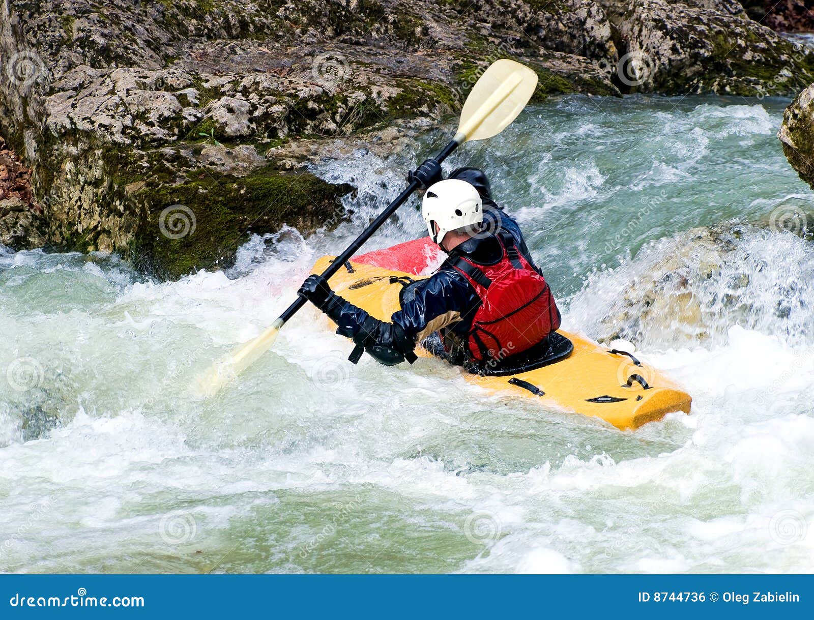 Kayaker stock photo. Image of extreme, people, kayaker - 8744736