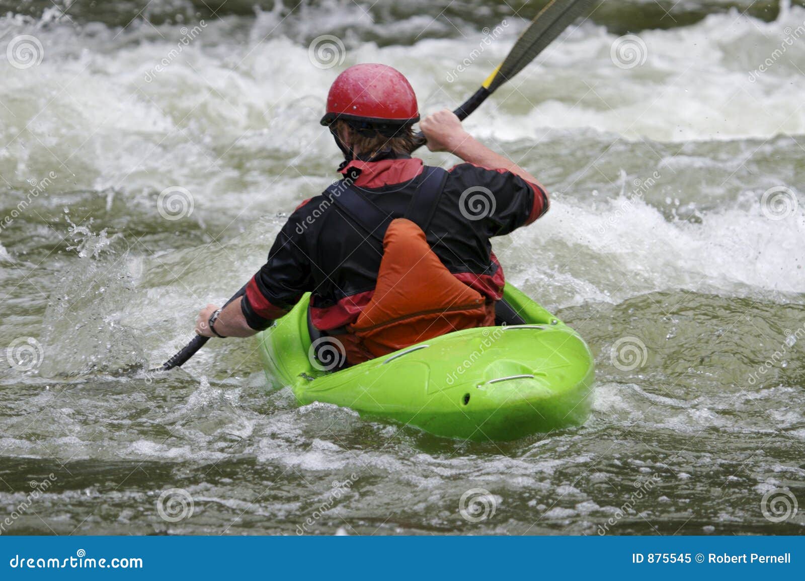 Kayaker stock image. Image of event, keel, raft, adventurous - 875545