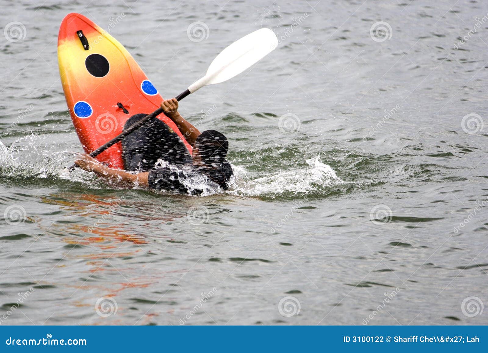 Kayaking stock photo. Image of outdoor, rowing, fitness - 3100122
