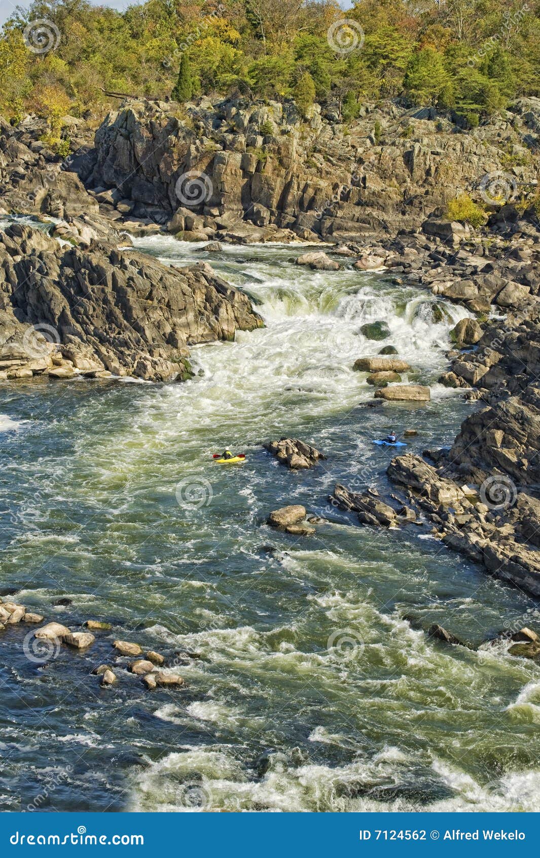 Kayaking at Great Falls Park Stock Photo - Image of kayaking ...