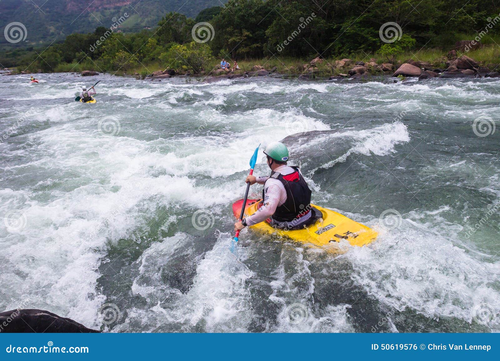 Kayaking River Action editorial photo. Image of africa - 50619576