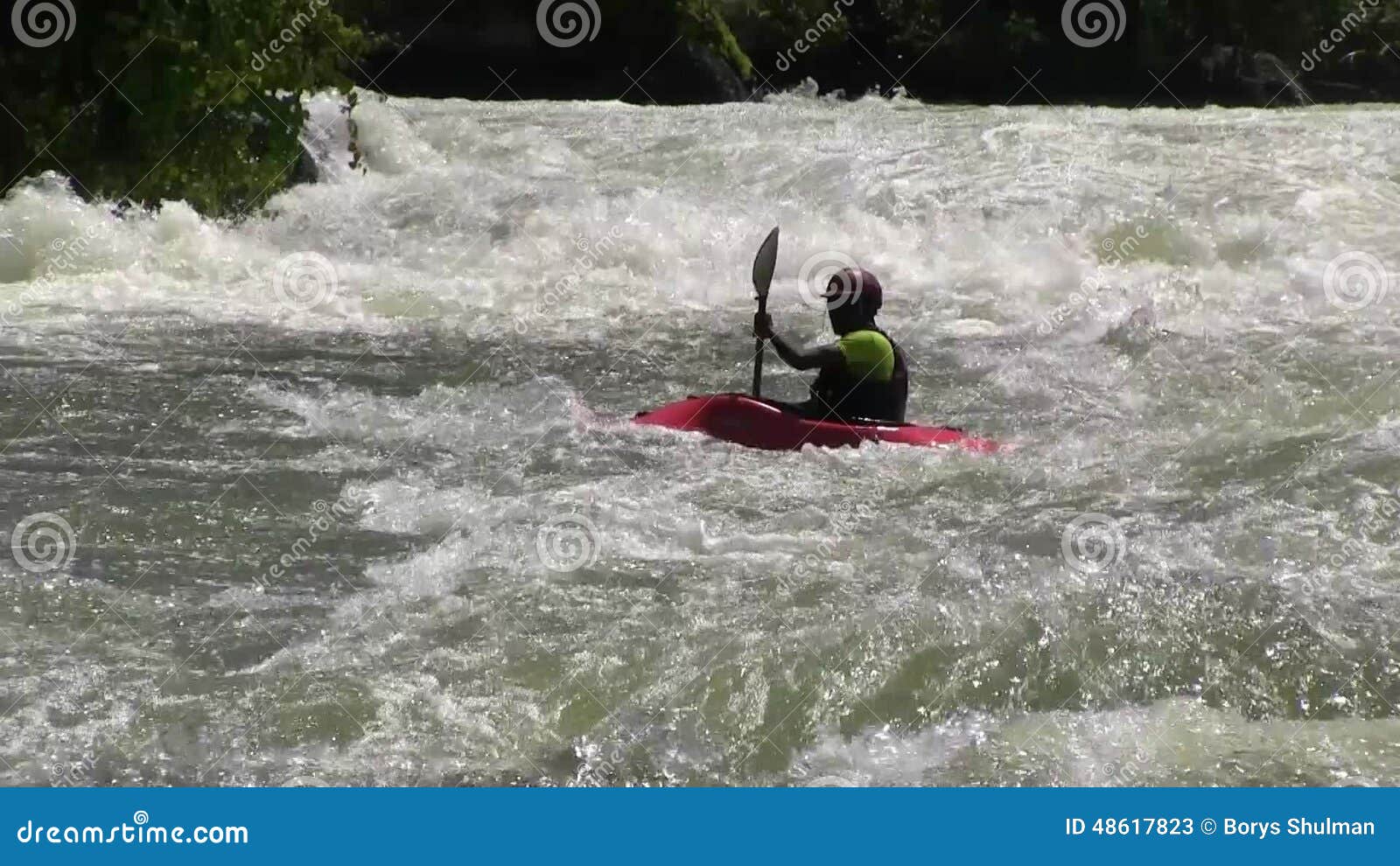 Kayaking In Rough Waters The White Nile Stock Video Video Of Rower