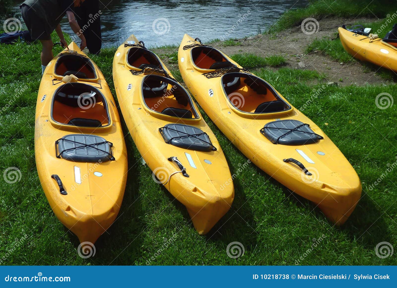 Kayaks stock photo. Image of recreation, activity, outdoor - 10218738