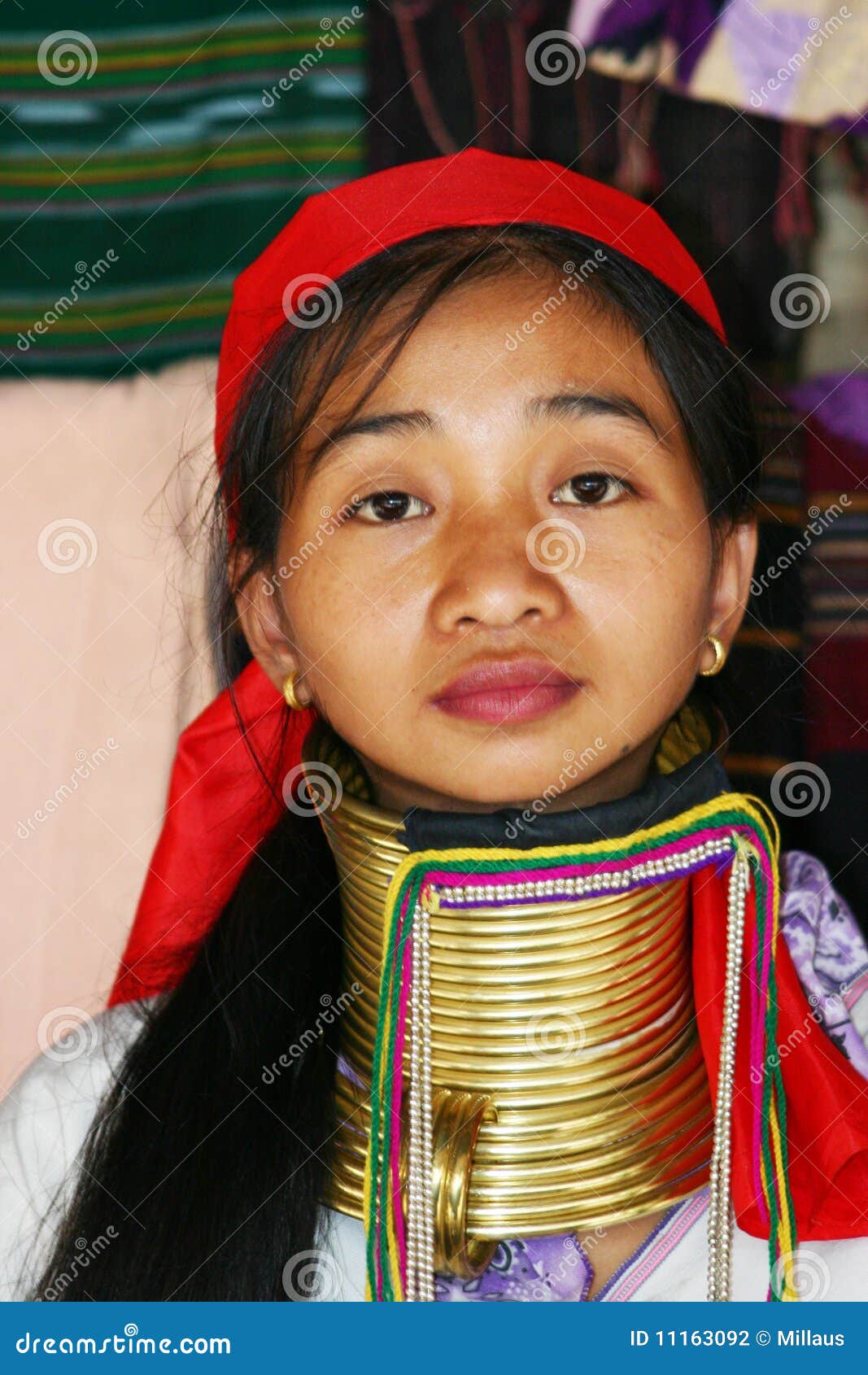 Kayan woman editorial photography. Image of human, clothes - 11163092