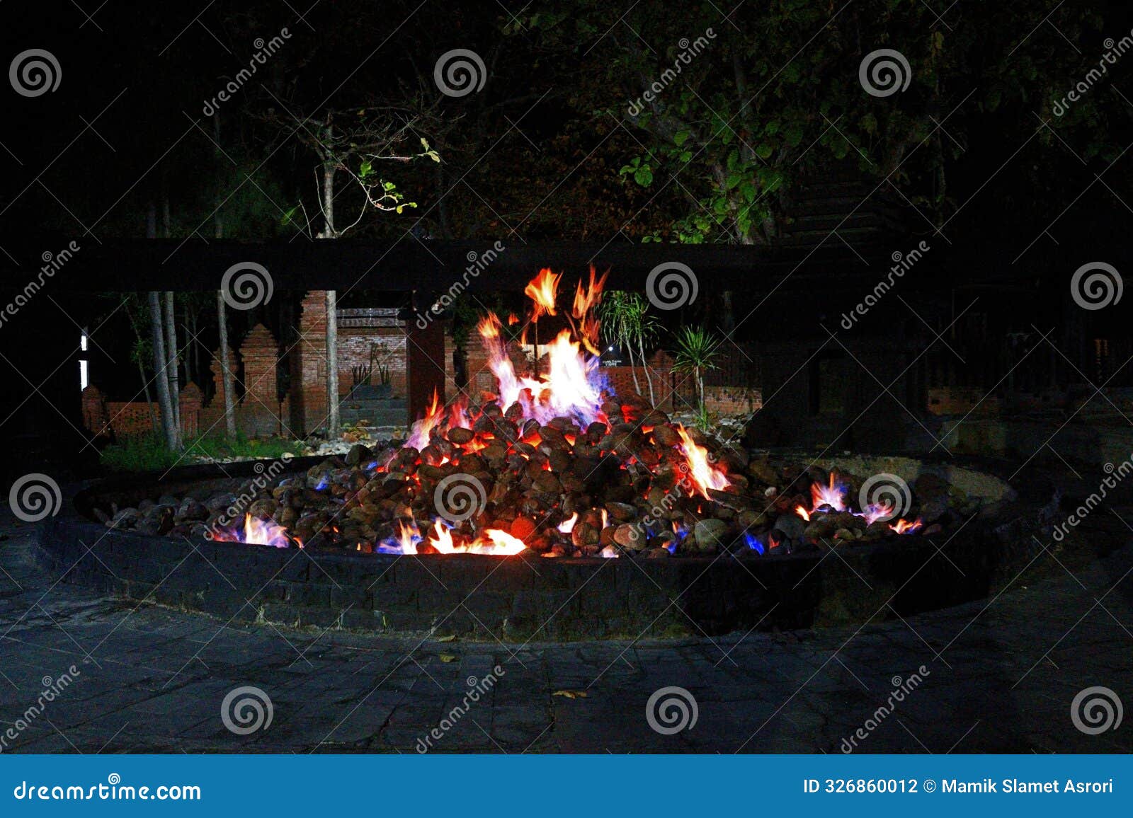 Kayangan Api, a Natural Geological Phenomenon and Ancient Site in ...