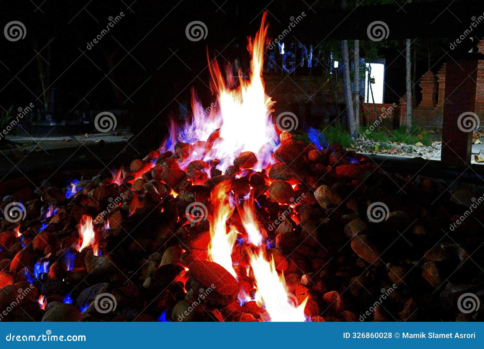 Kayangan Api, a Natural Geological Phenomenon and Ancient Site in ...