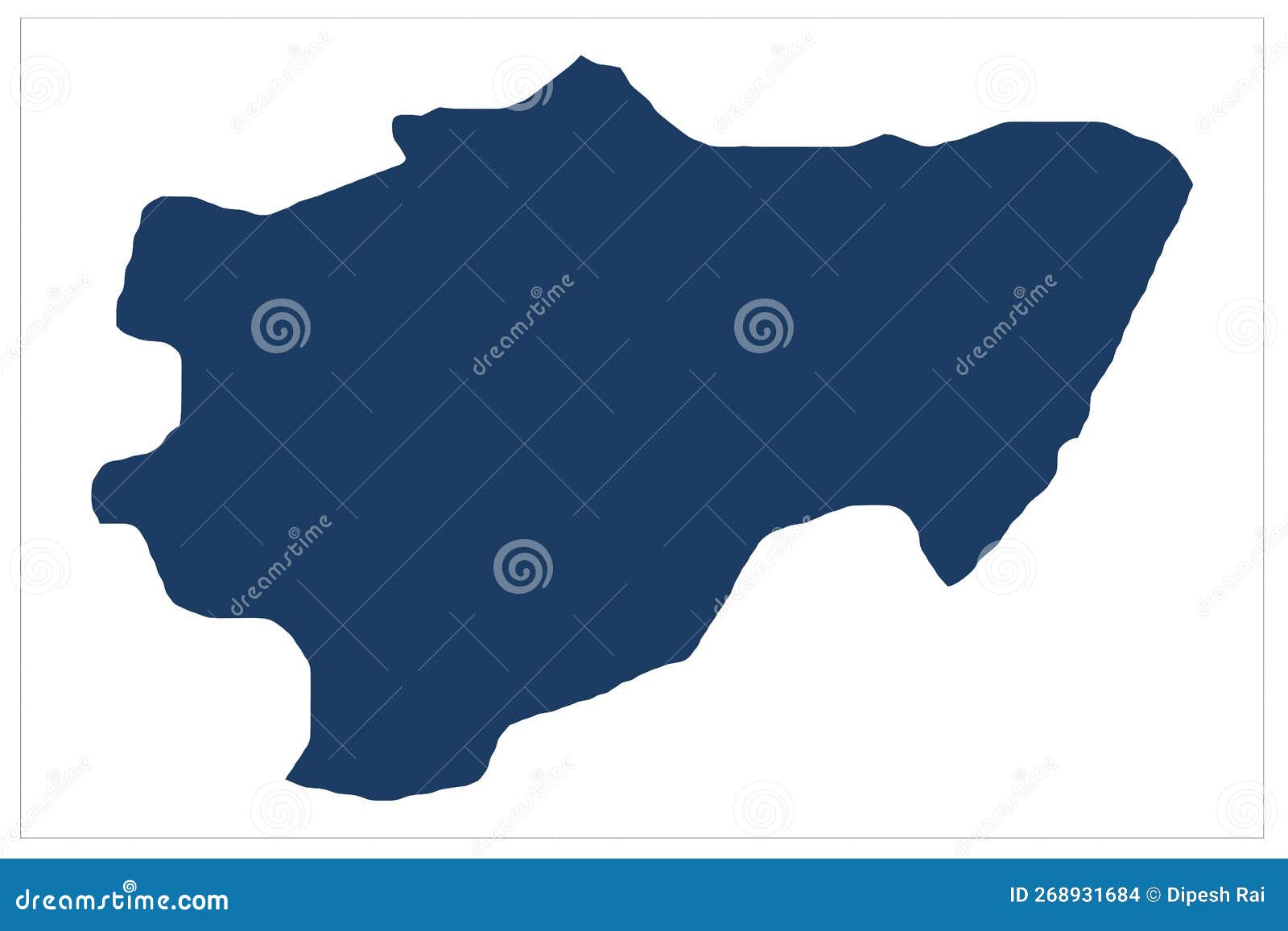 Kayseri Turkey Map Isolated Illustration on White Background Stock ...