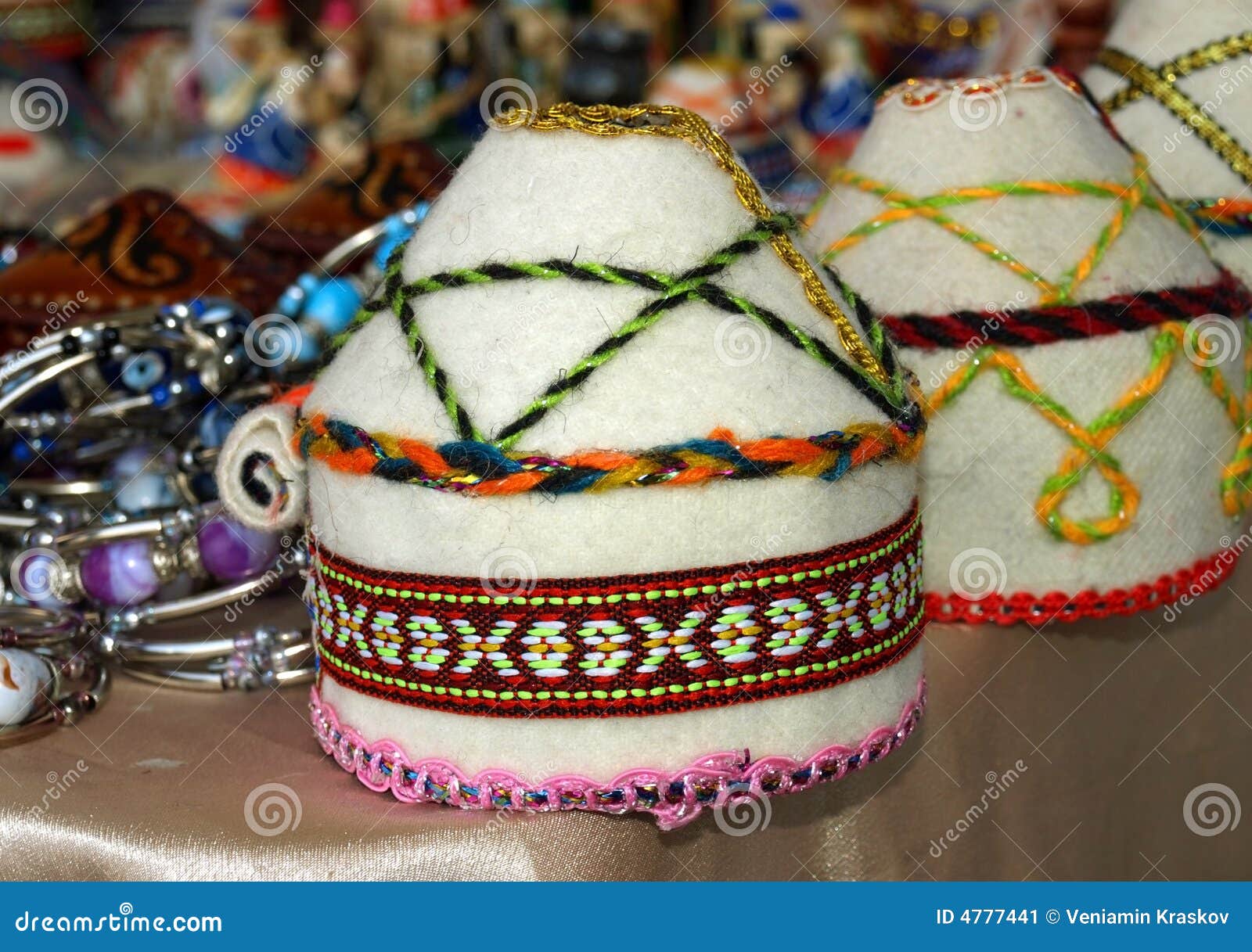 Kazakh cap stock image. Image of national, comfortable - 4777441